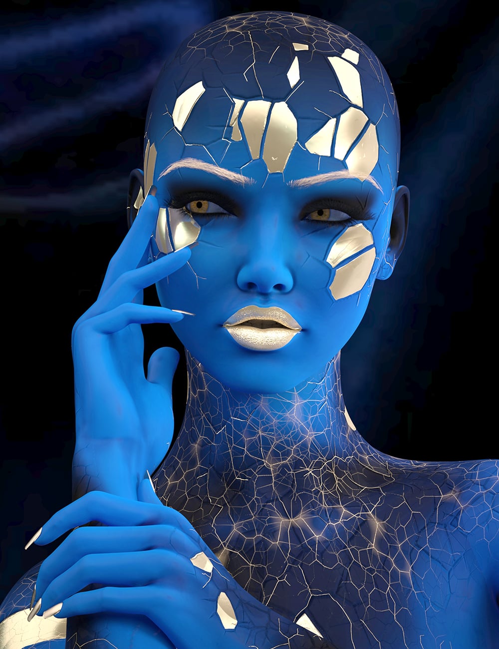 Blue Textures Set for Genesis 9 | Daz 3D