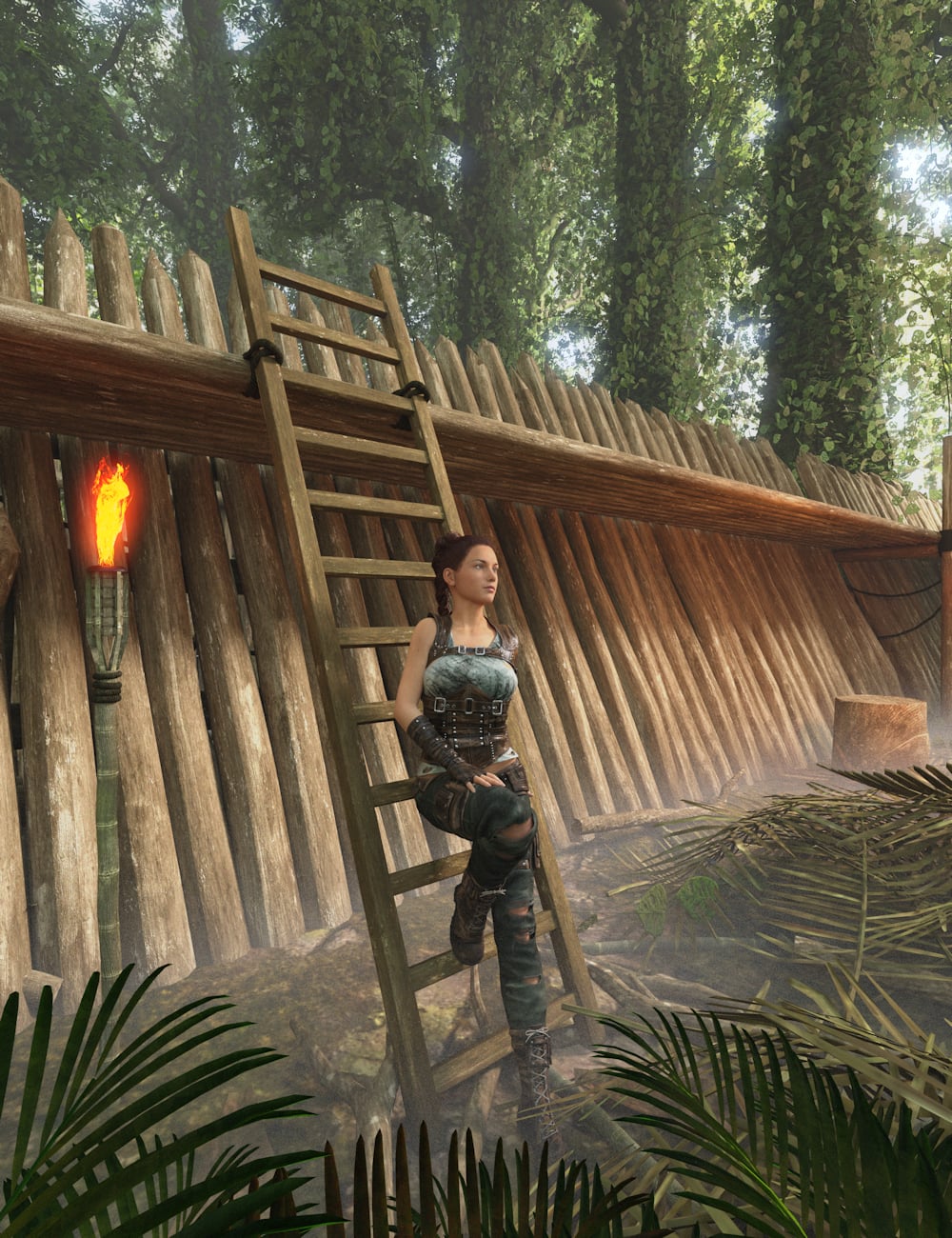 Jungle Palisades 2 | Daz 3D