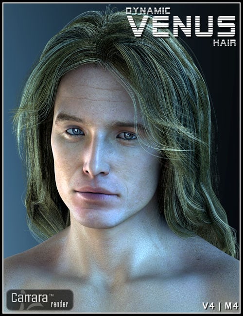 Dynamic Venus Hair | Daz 3D