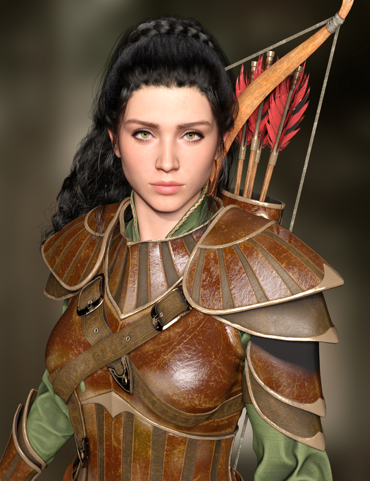 MRL Glamour Hair For Genesis 9 | Daz 3D
