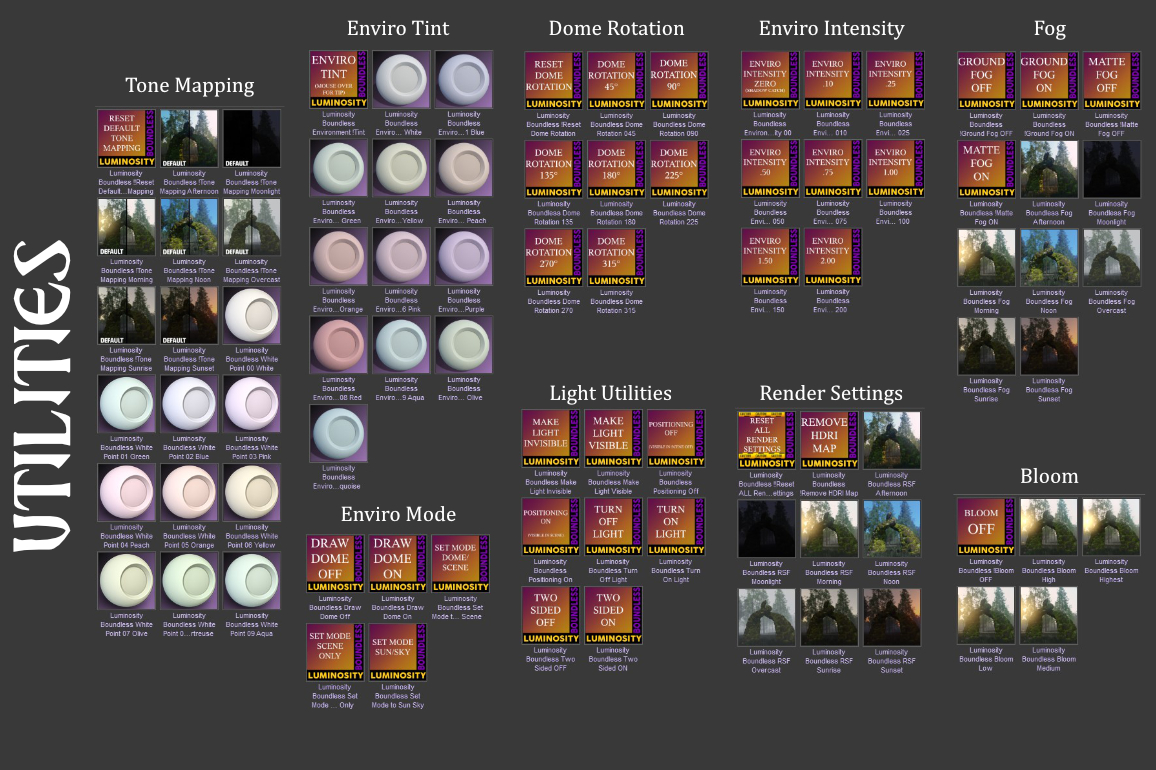 Luminosity Boundless Wide Area Lighting | Daz 3D
