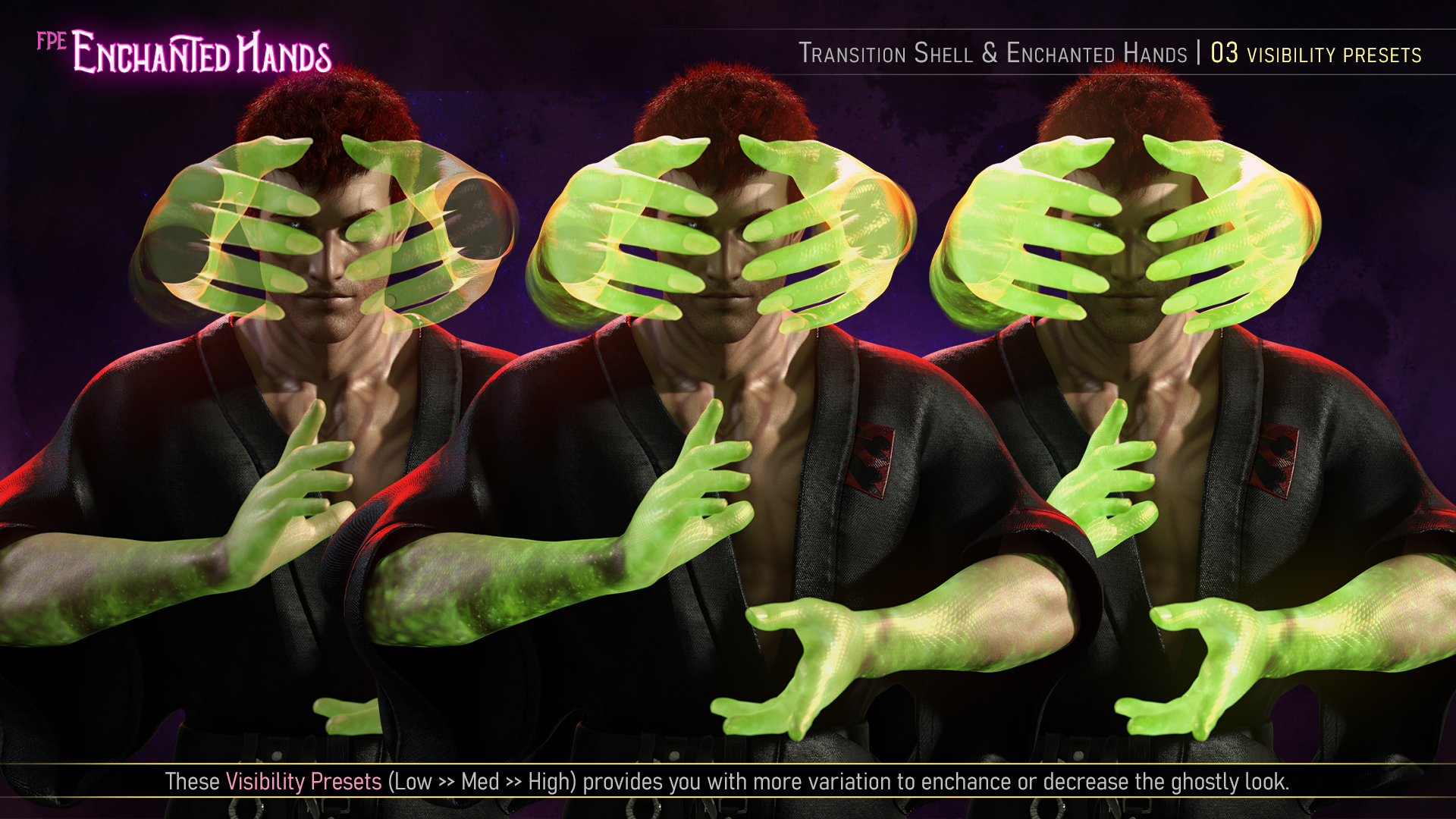 FPE Enchanted Hands for Genesis 9 | Daz 3D