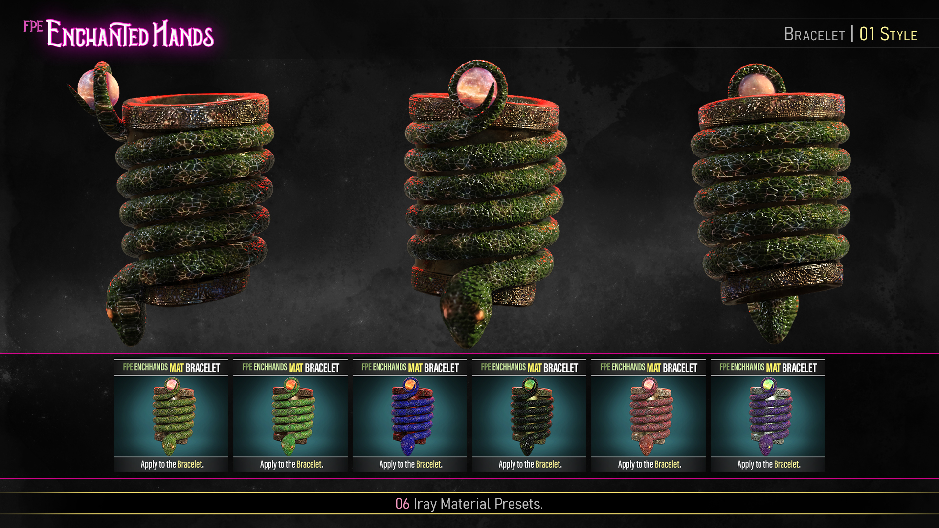 FPE Enchanted Hands for Genesis 9 | Daz 3D