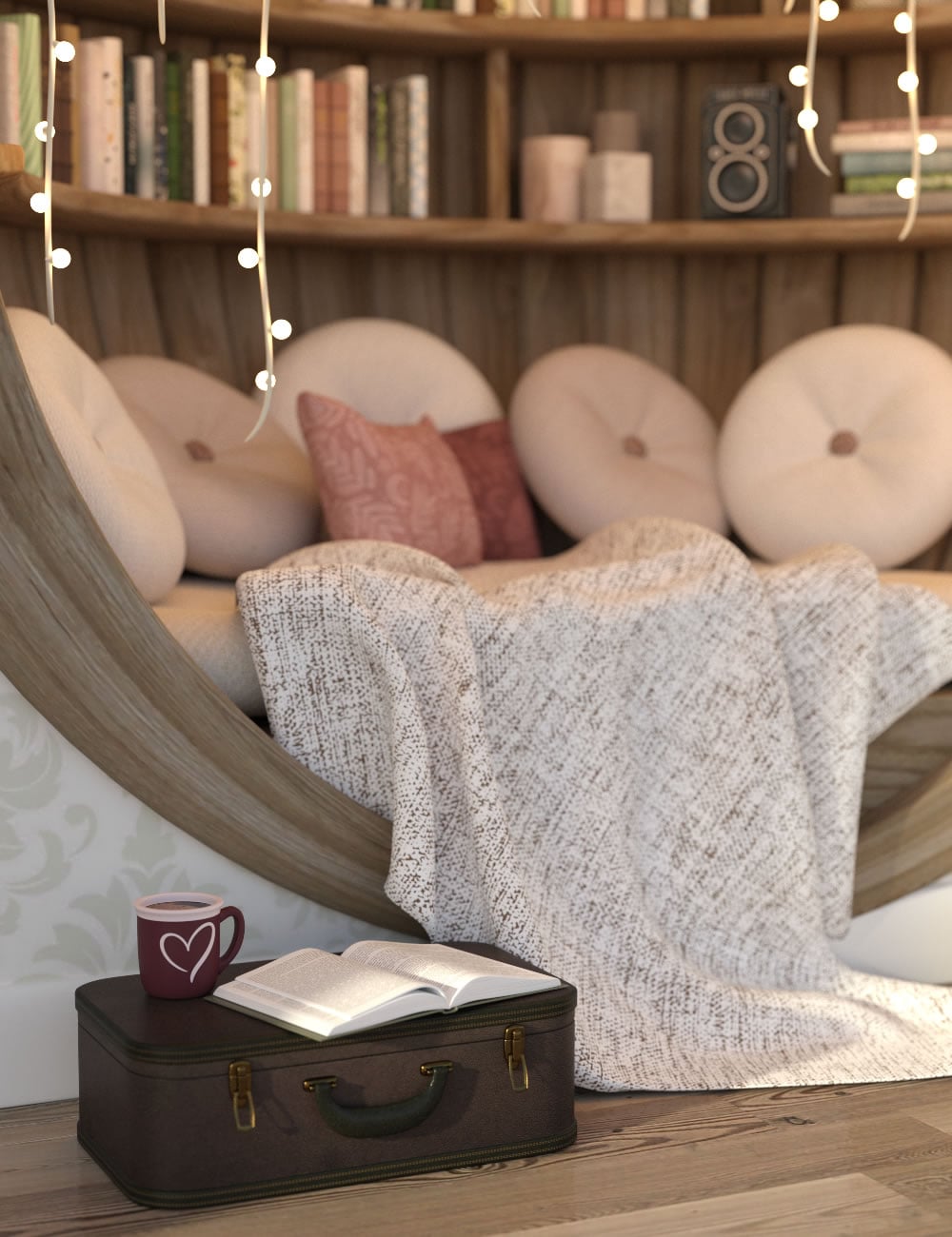 Book Nook | Daz 3D