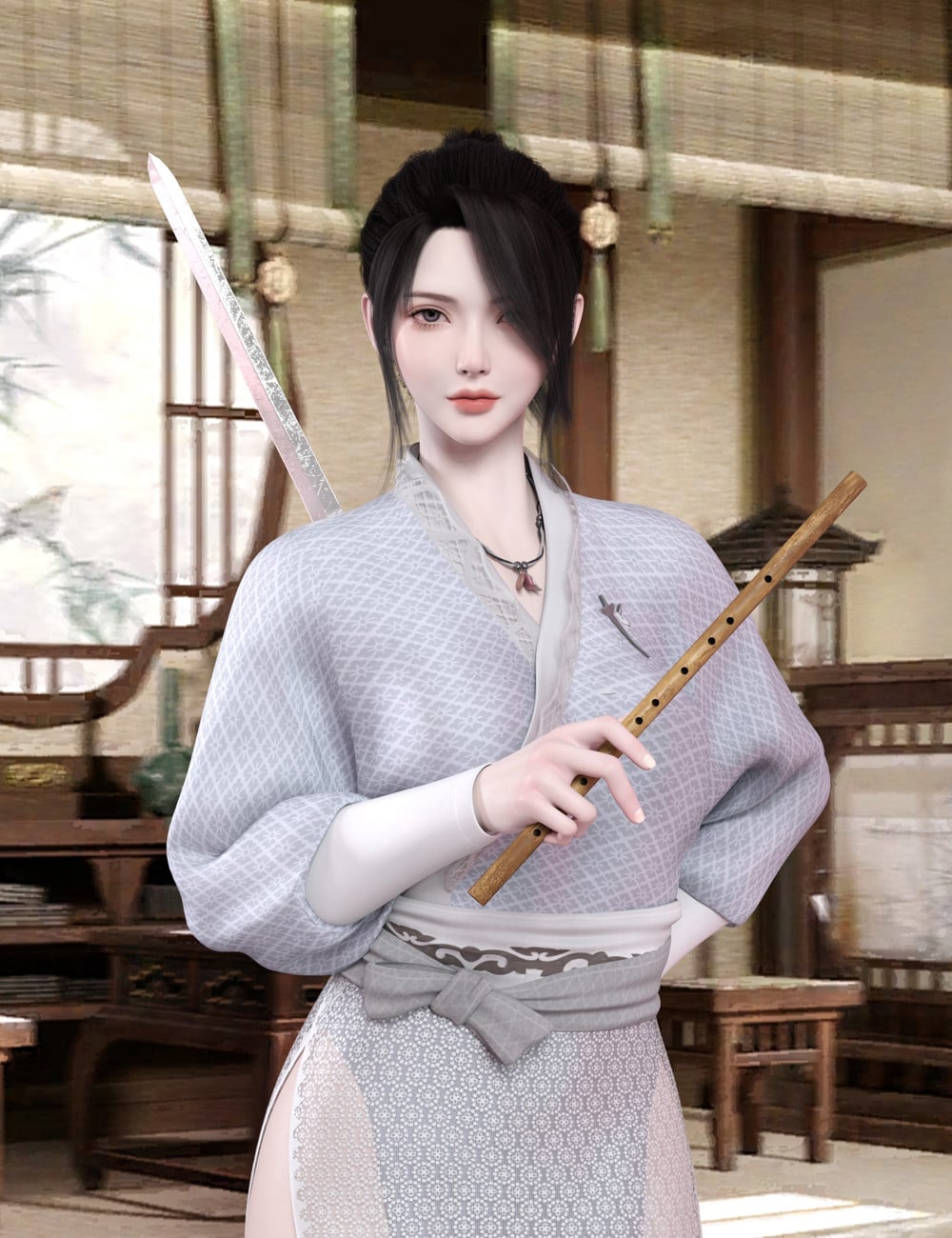 Noki Qingluan HD for Genesis 9 Bundle | Daz 3D