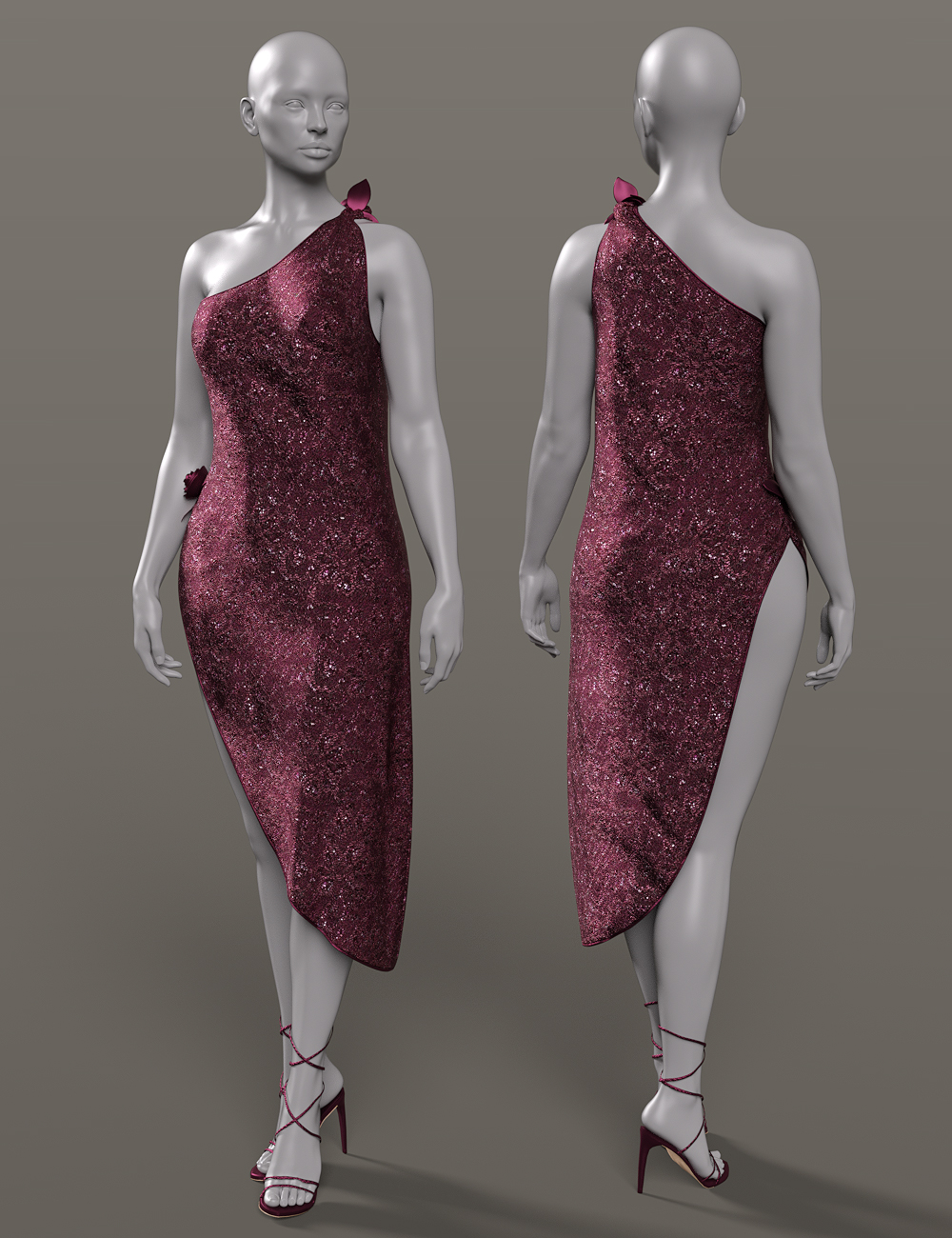 InStyle - dForce Radiant Dress Genesis 9 and Genesis 8 Female Texture ...