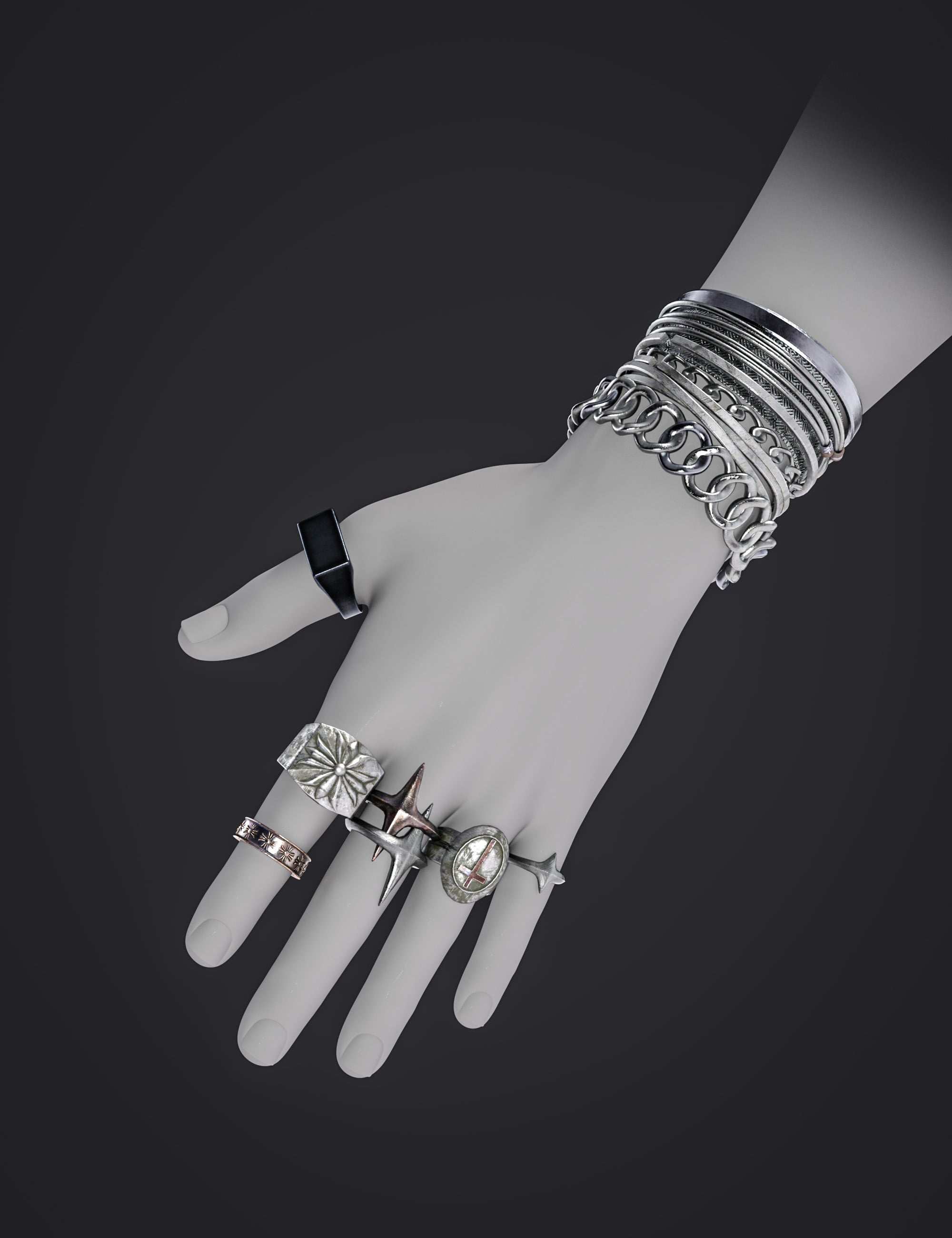 BW Rock Star Blaze Outfit | Daz 3D