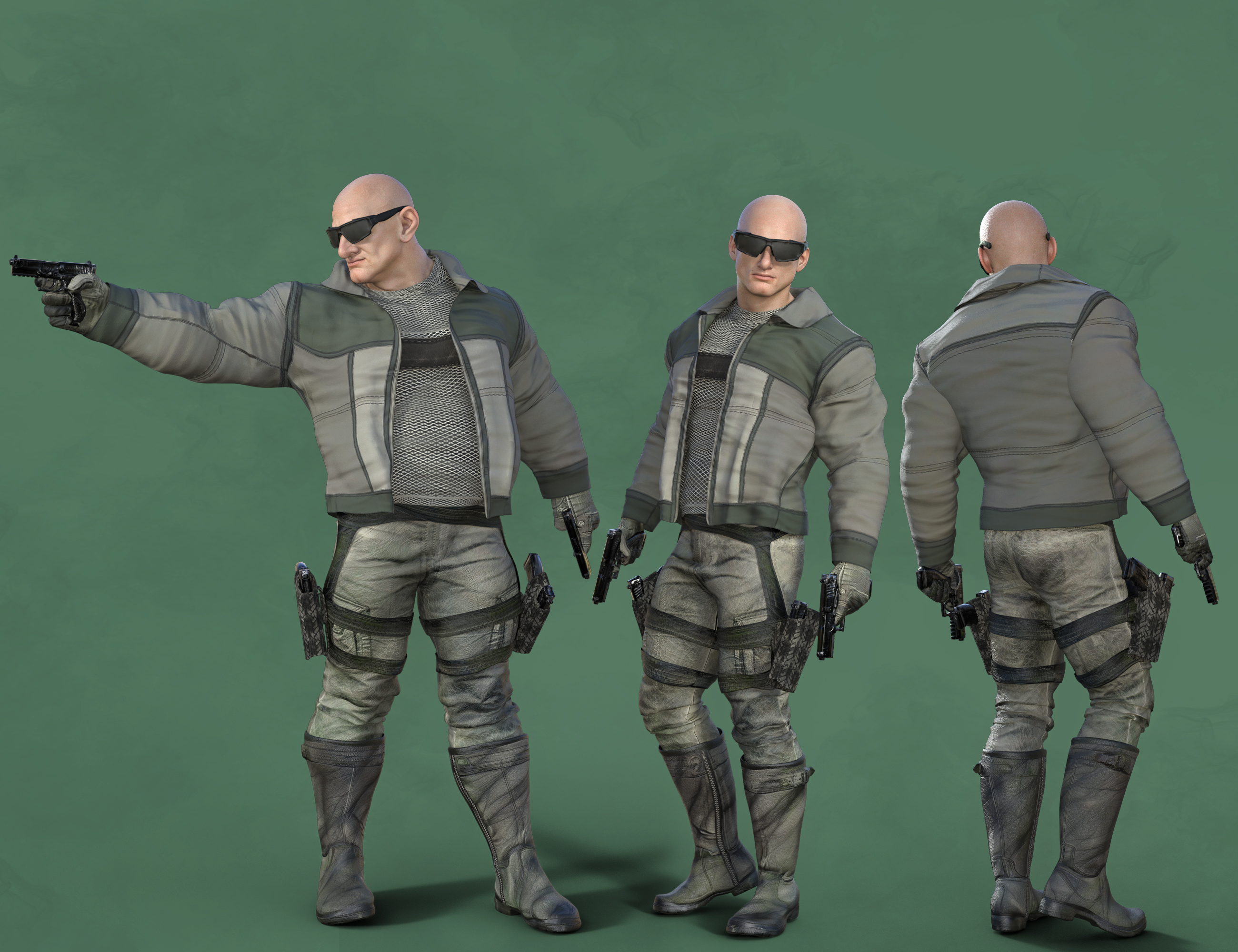 Agent Jones Outfit for Genesis 9 | Daz 3D