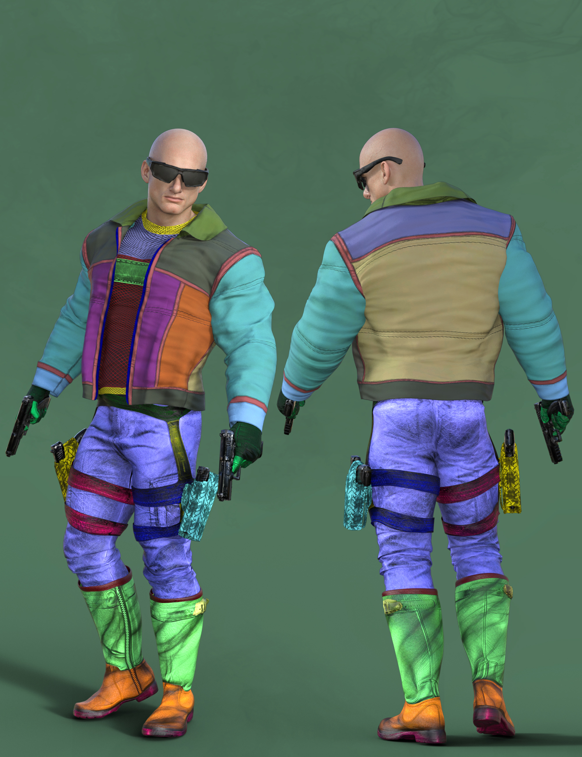 Agent Jones Outfit for Genesis 9 | Daz 3D