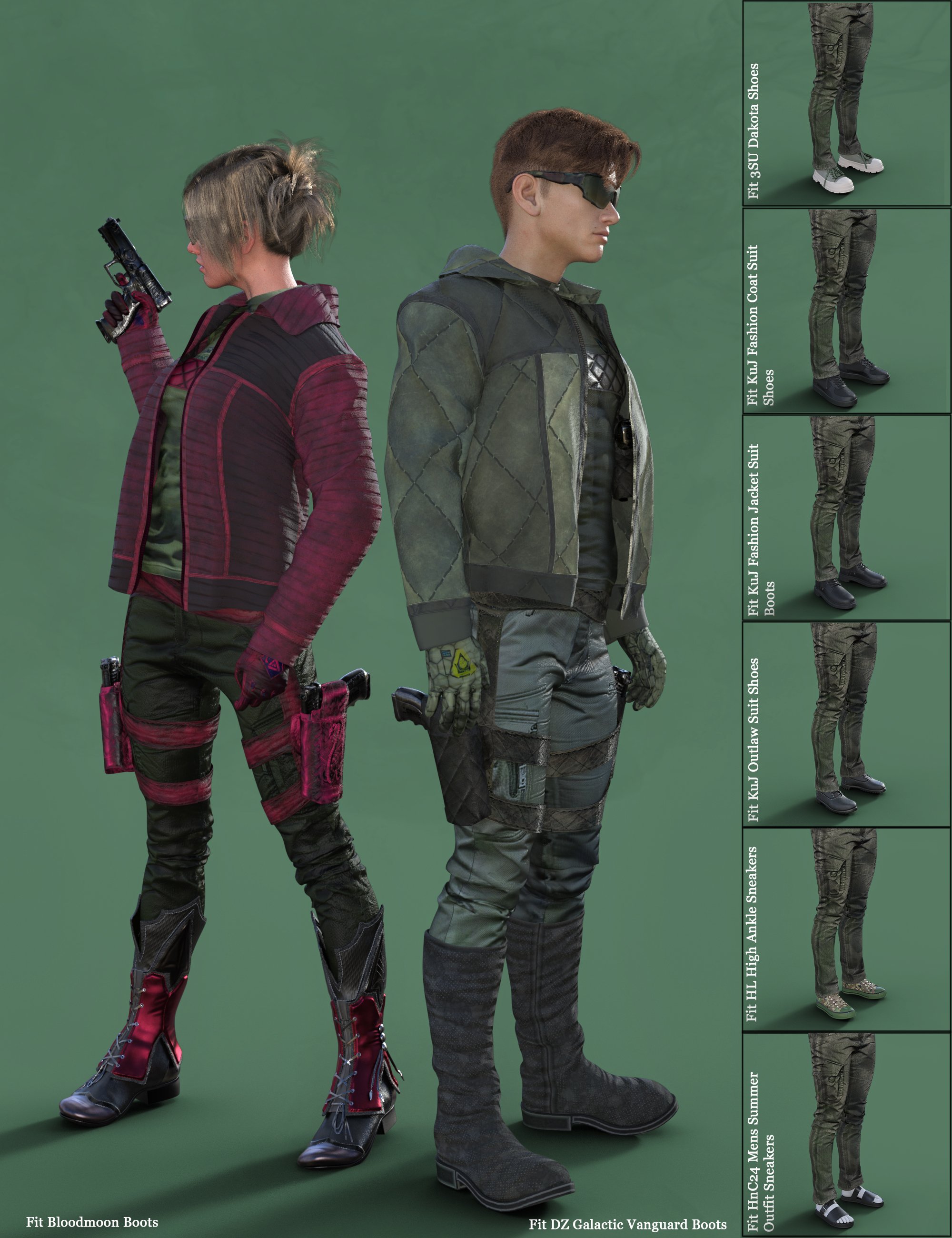 Agent Jones Bundle | Daz 3D