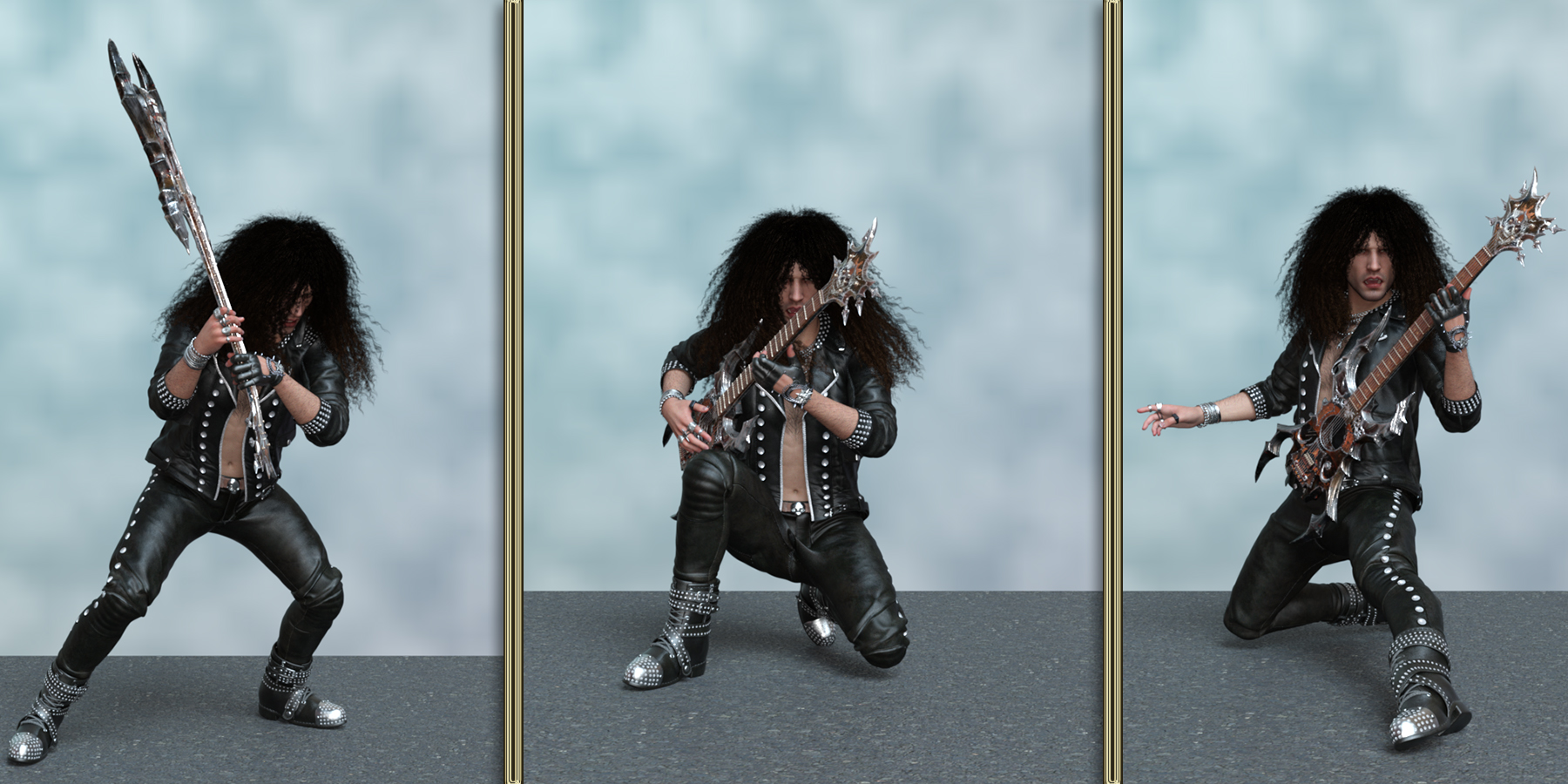 Rocking Hell Poses for Genesis 9 | Daz 3D