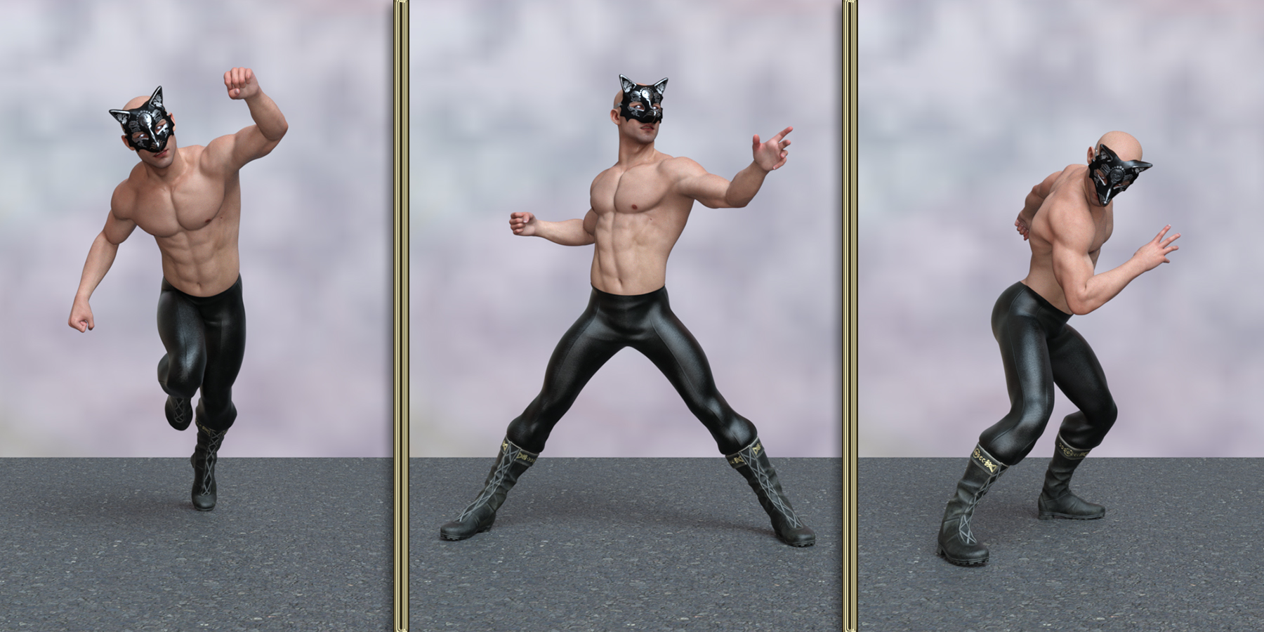 Magic Fighter Poses for Genesis 9 | Daz 3D