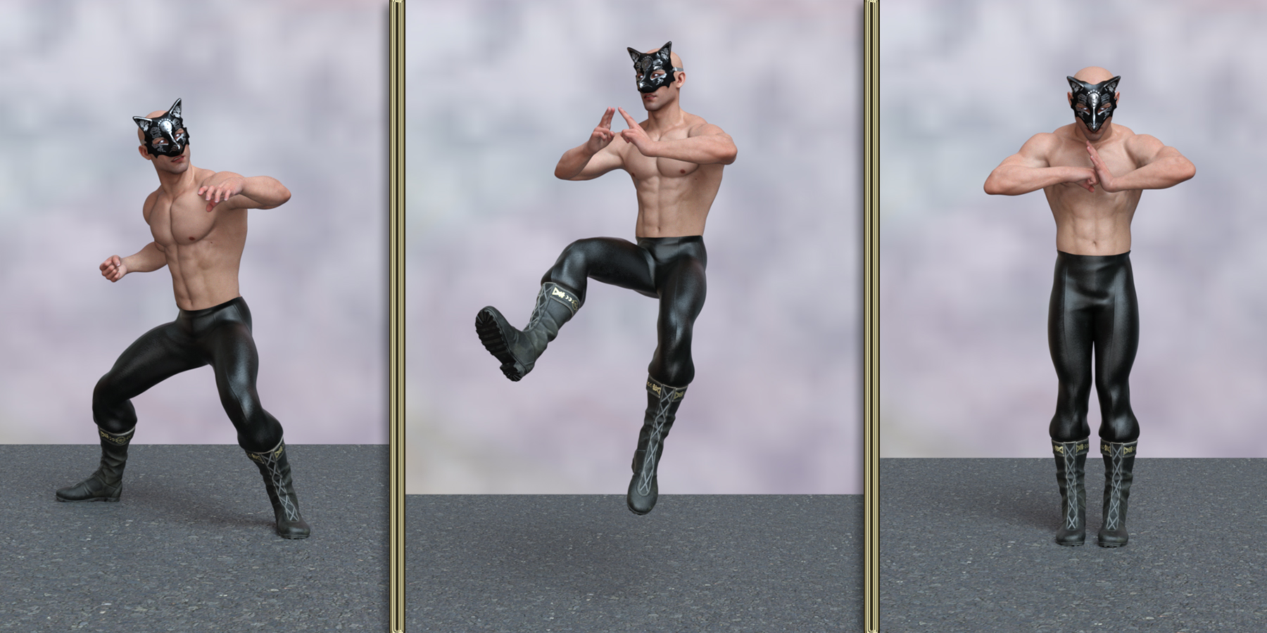 Magic Fighter Poses for Genesis 9 | Daz 3D