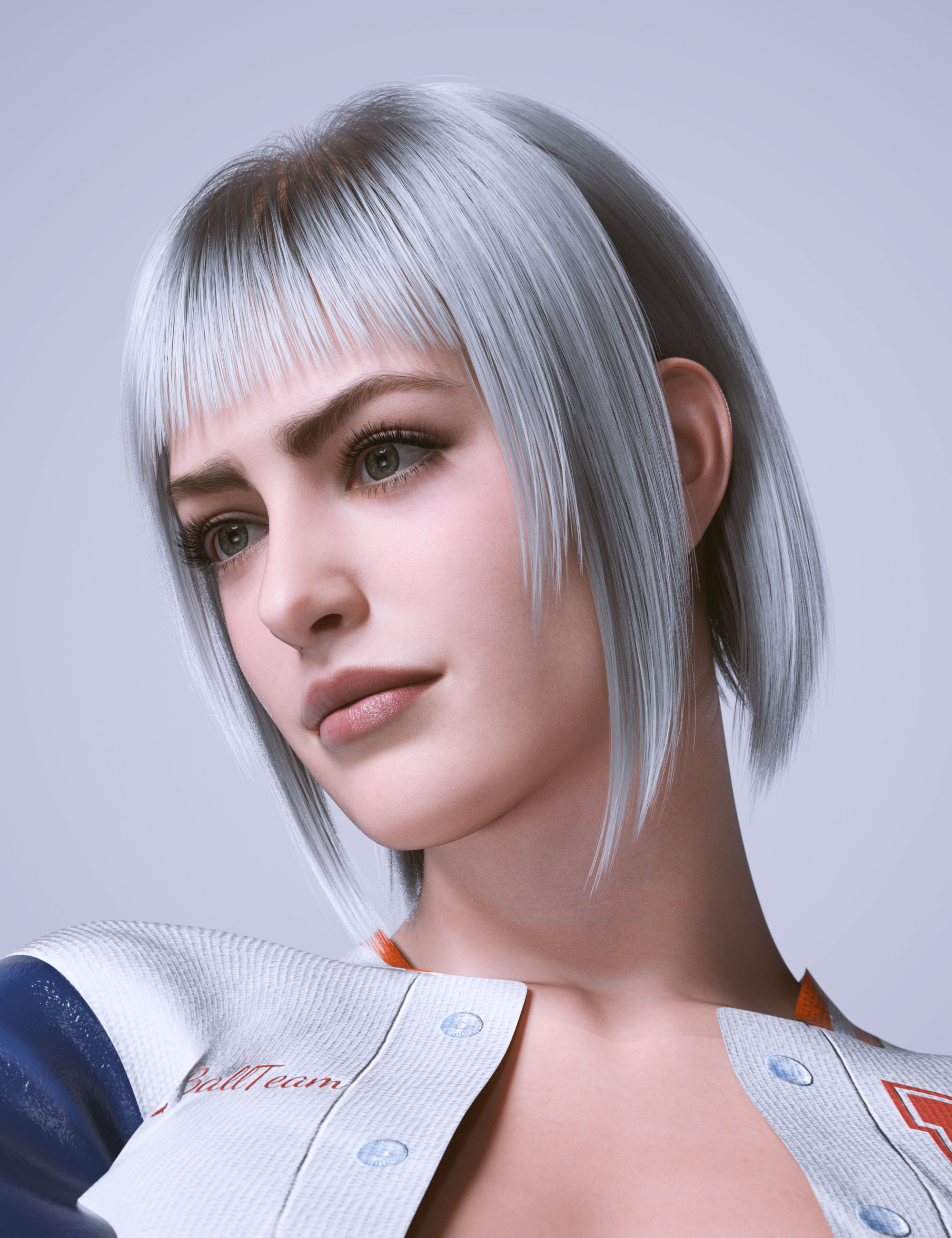 dForce AK Virtuous Hair for Genesis 9 | Daz 3D