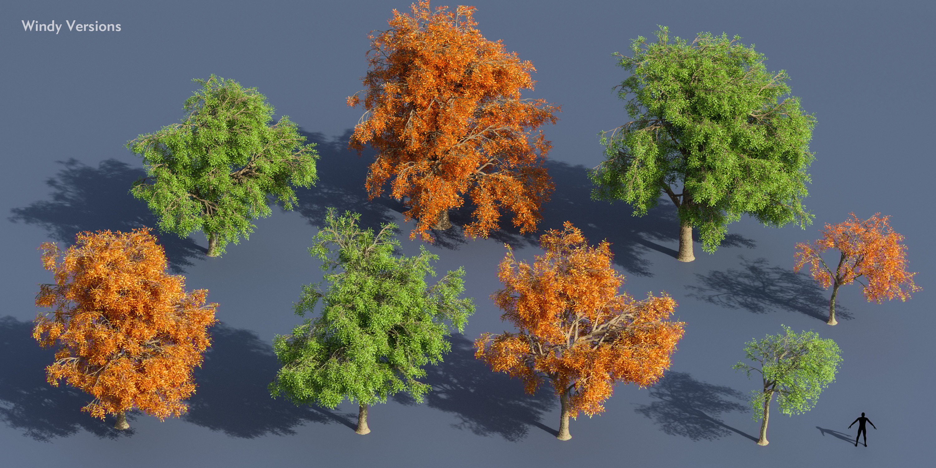 Predatron Ash Trees II | Daz 3D