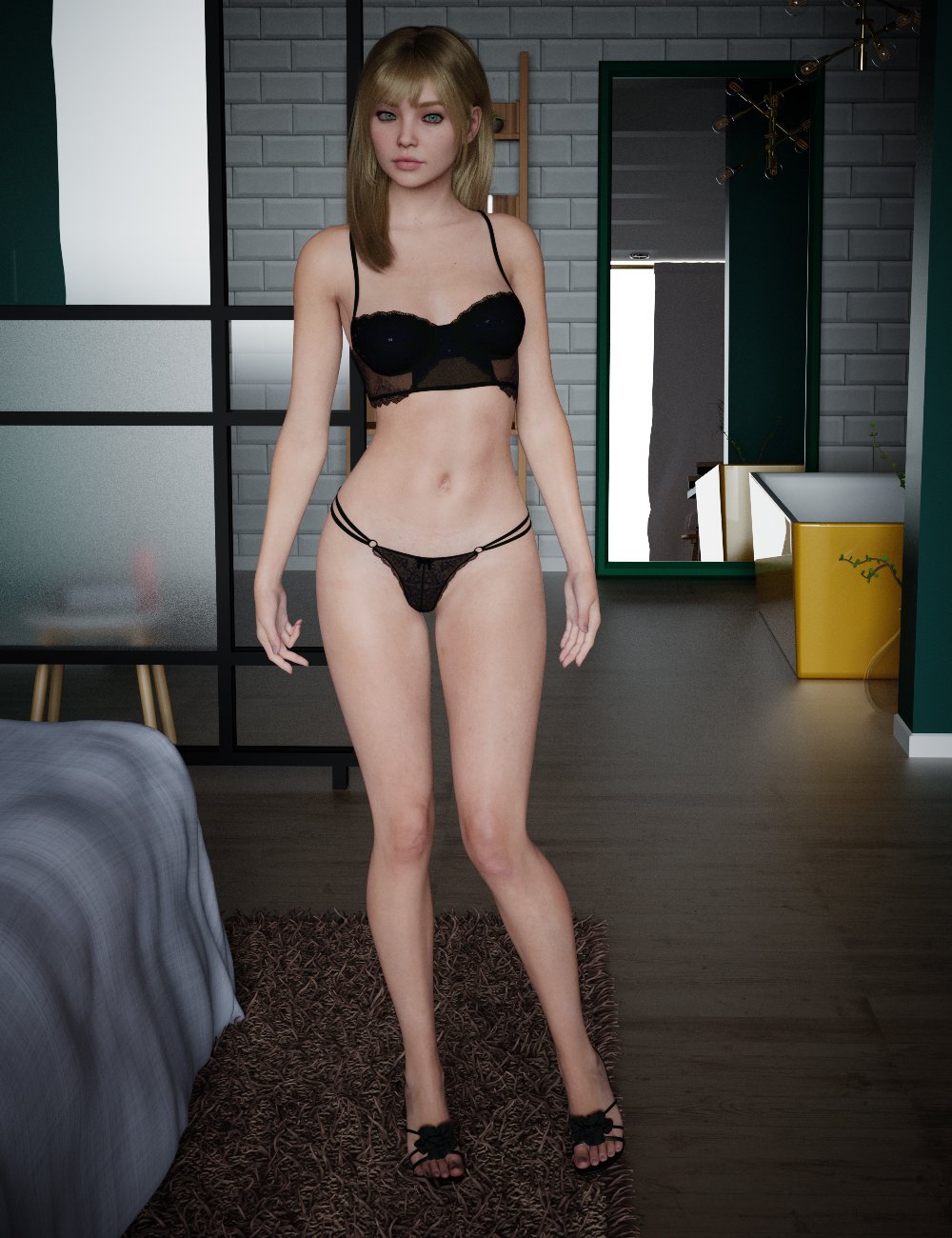 MGAB Monica HD for Genesis 9 | Daz 3D