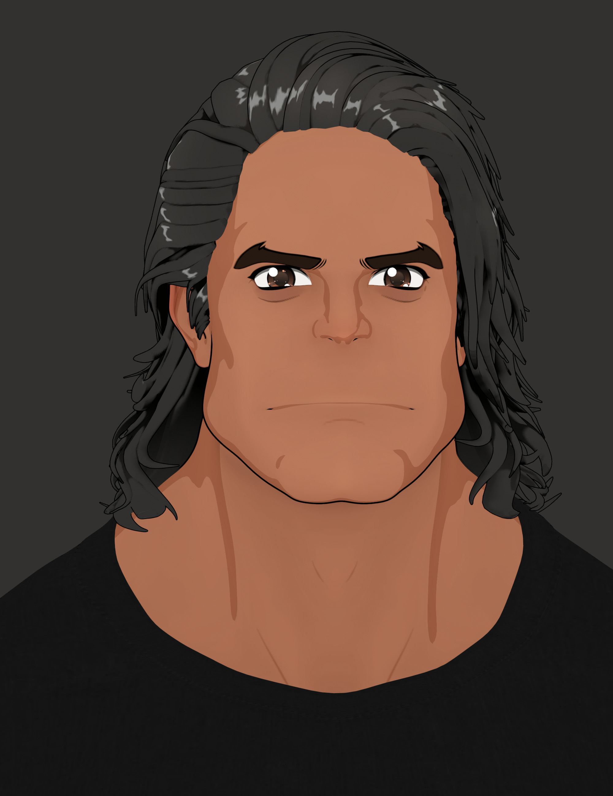 HS Toon Hunter Hair for Genesis 9 | Daz 3D
