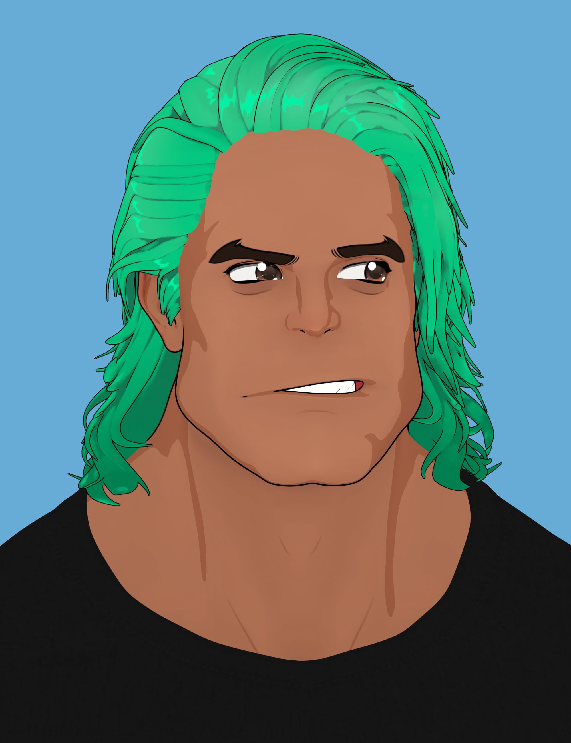 HS Toon Hunter Hair for Genesis 9 | Daz 3D