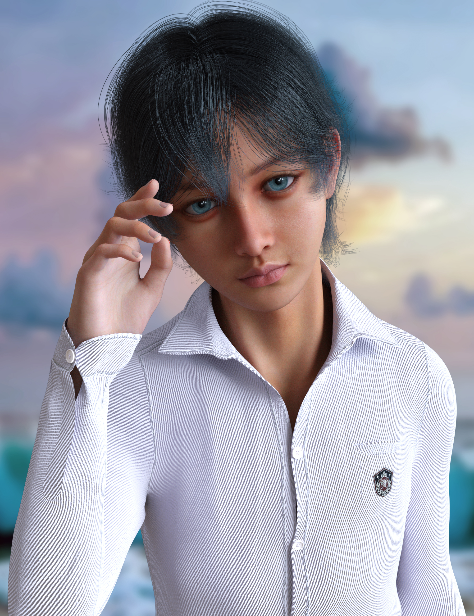 Vo Mieko Male Young HD for Genesis 9 | Daz 3D