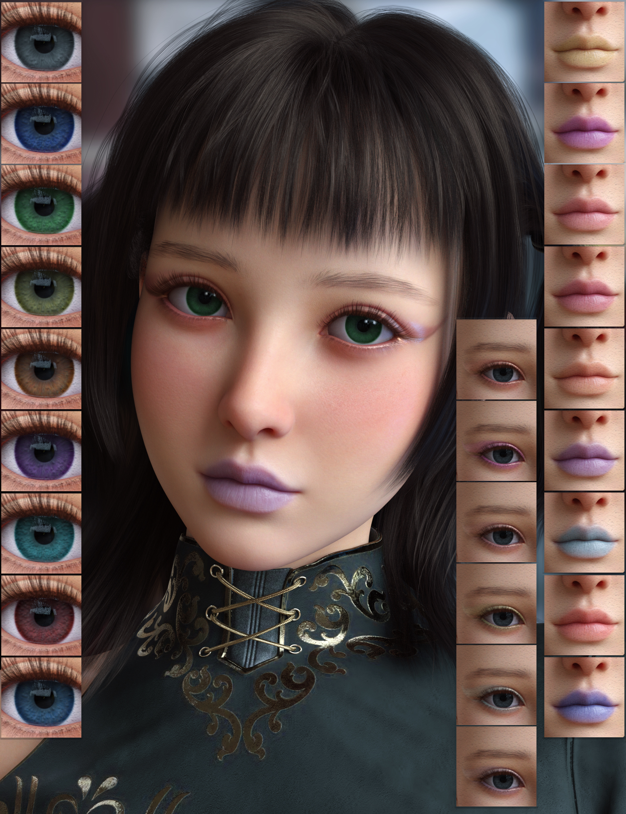 Vo Mieko, And Young, and Male,and Male Young HD for Genesis 9 Character ...