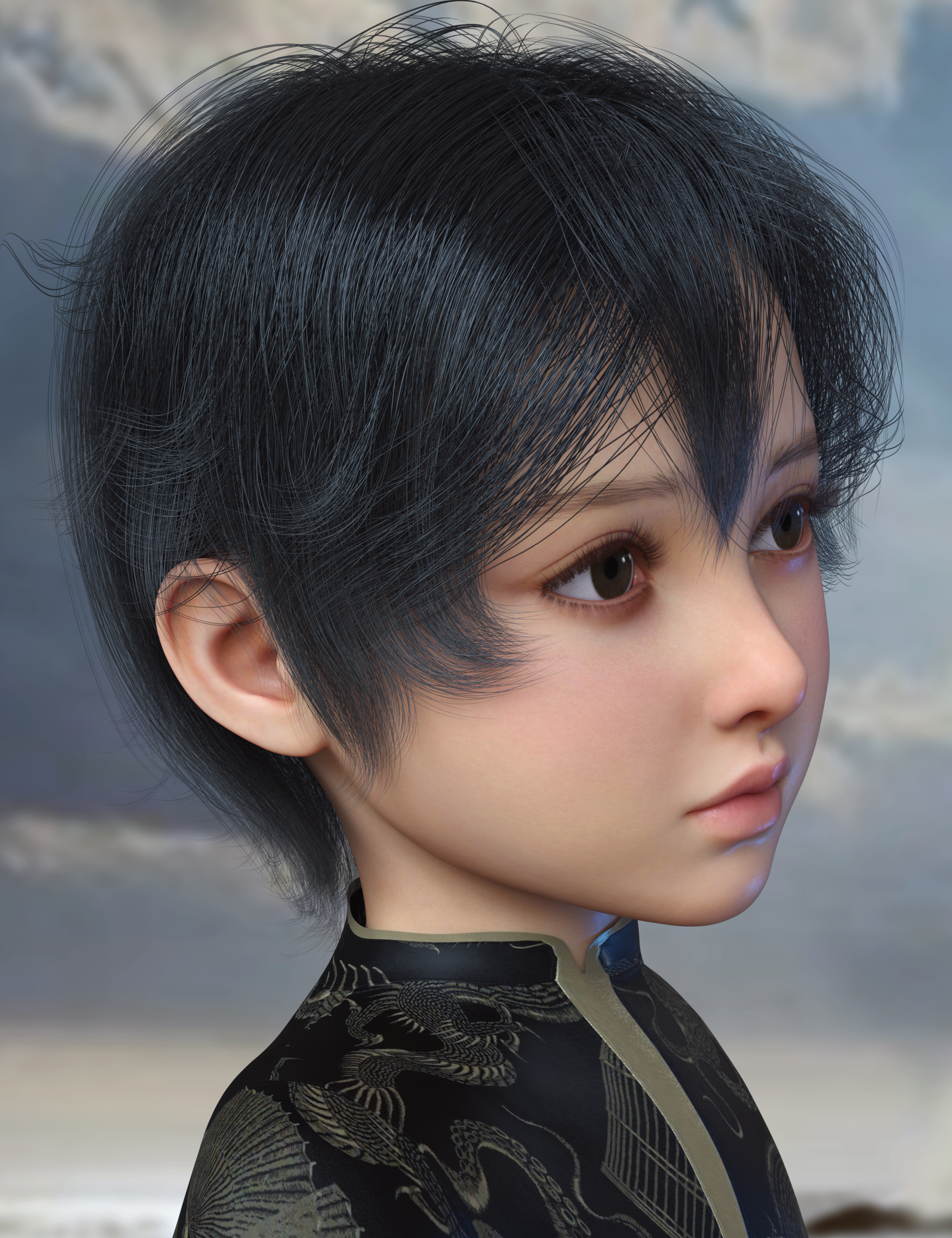 Vo Mieko, And Young, and Male,and Male Young HD for Genesis 9 Character ...