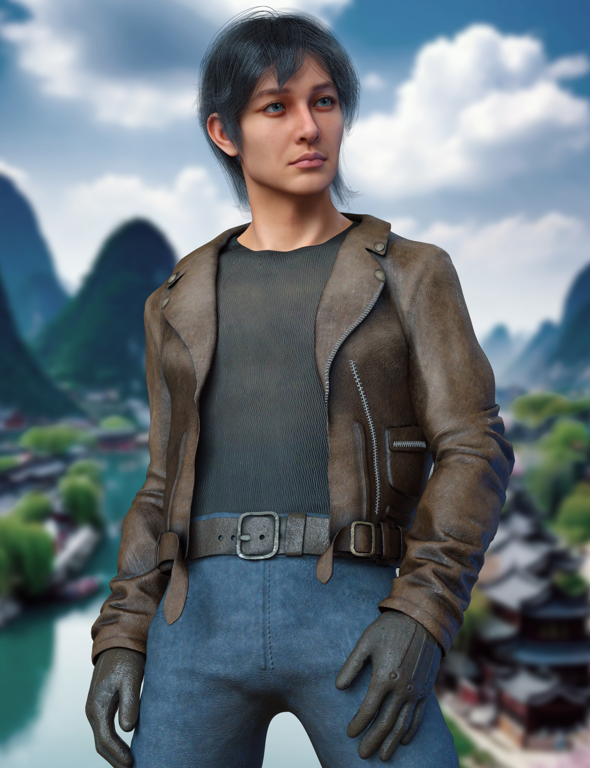 Vo Mieko, And Young, and Male,and Male Young HD for Genesis 9 Character ...