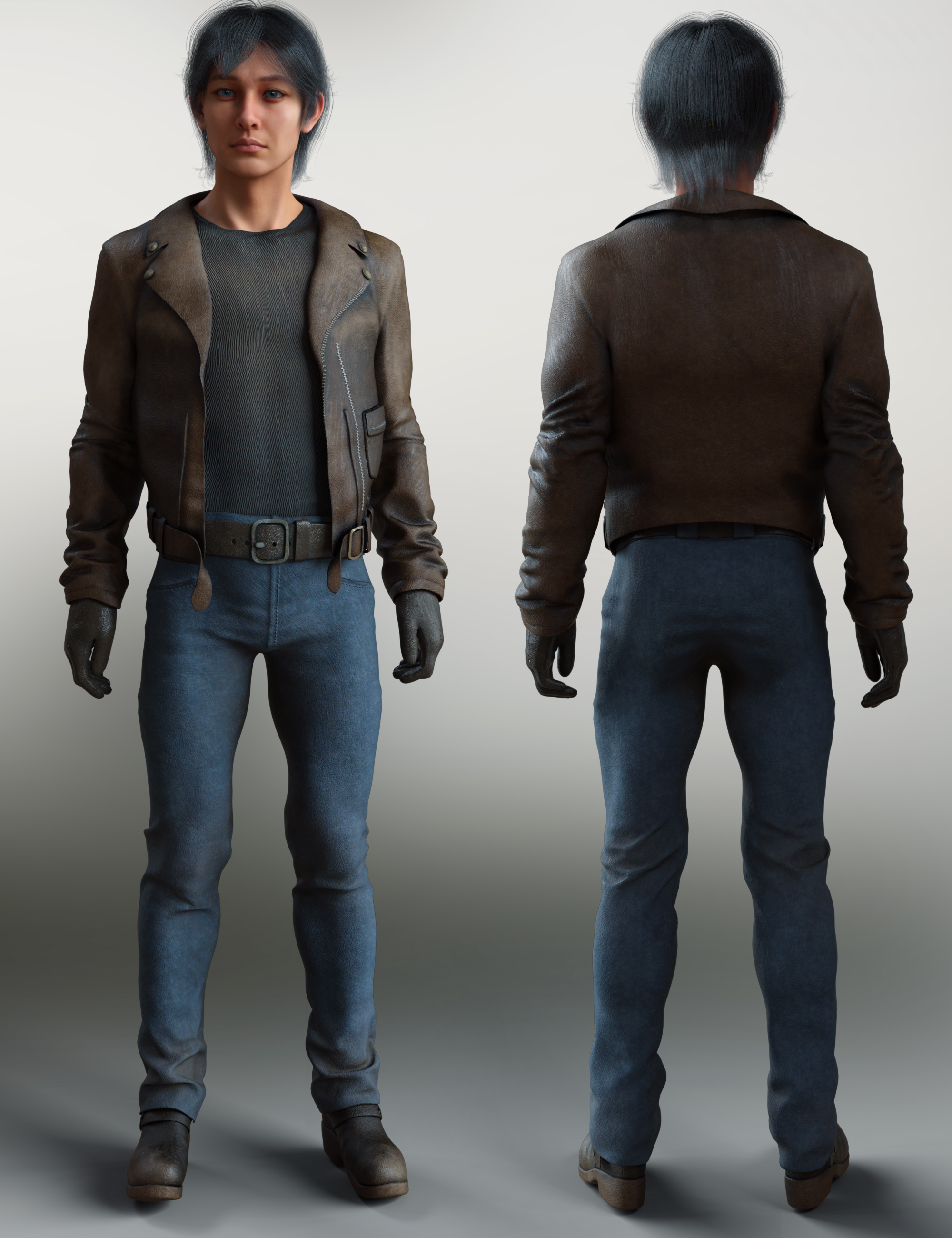 Vo Mieko, And Young, and Male,and Male Young HD for Genesis 9 Character ...
