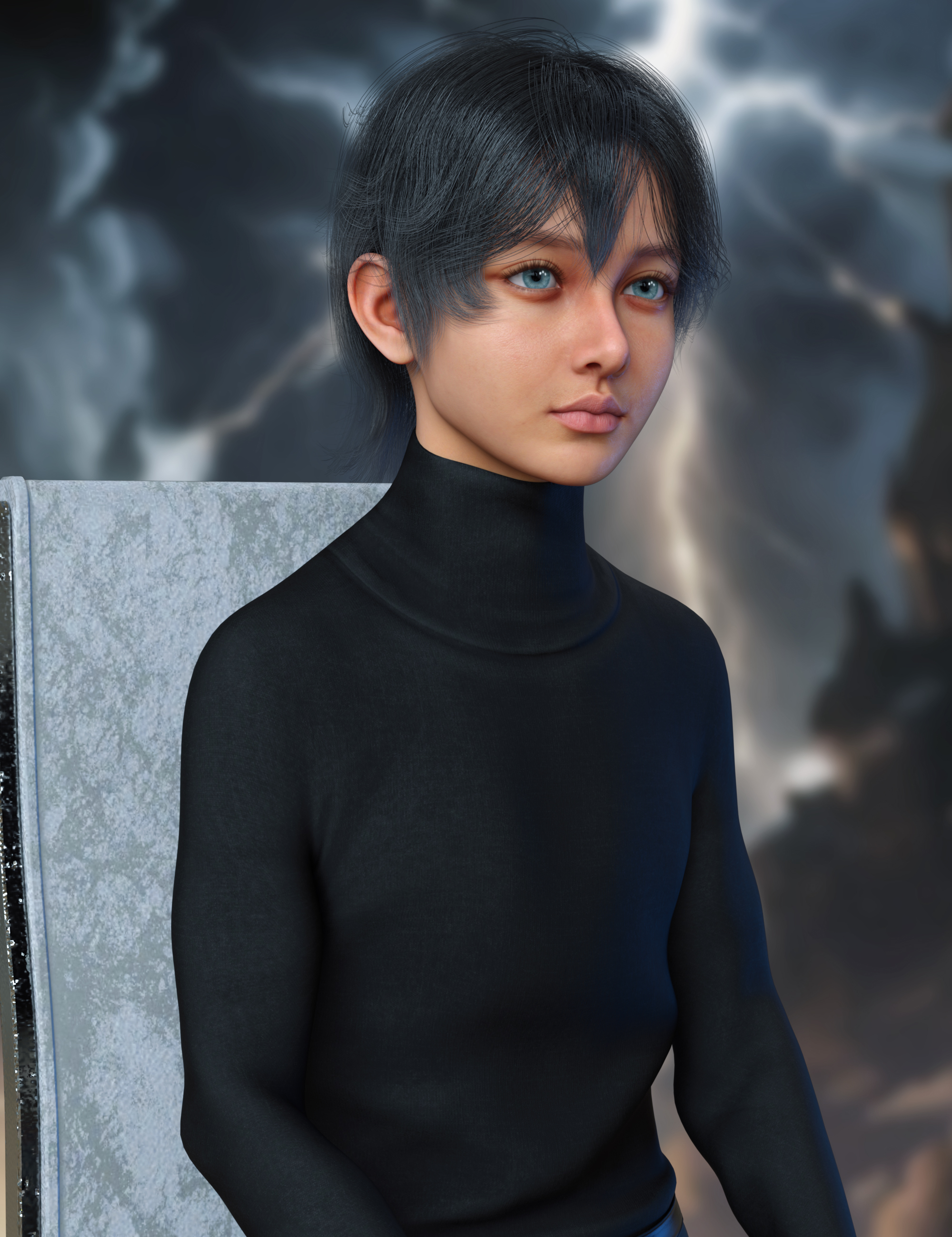 Vo Mieko, And Young, and Male,and Male Young HD for Genesis 9 Character ...