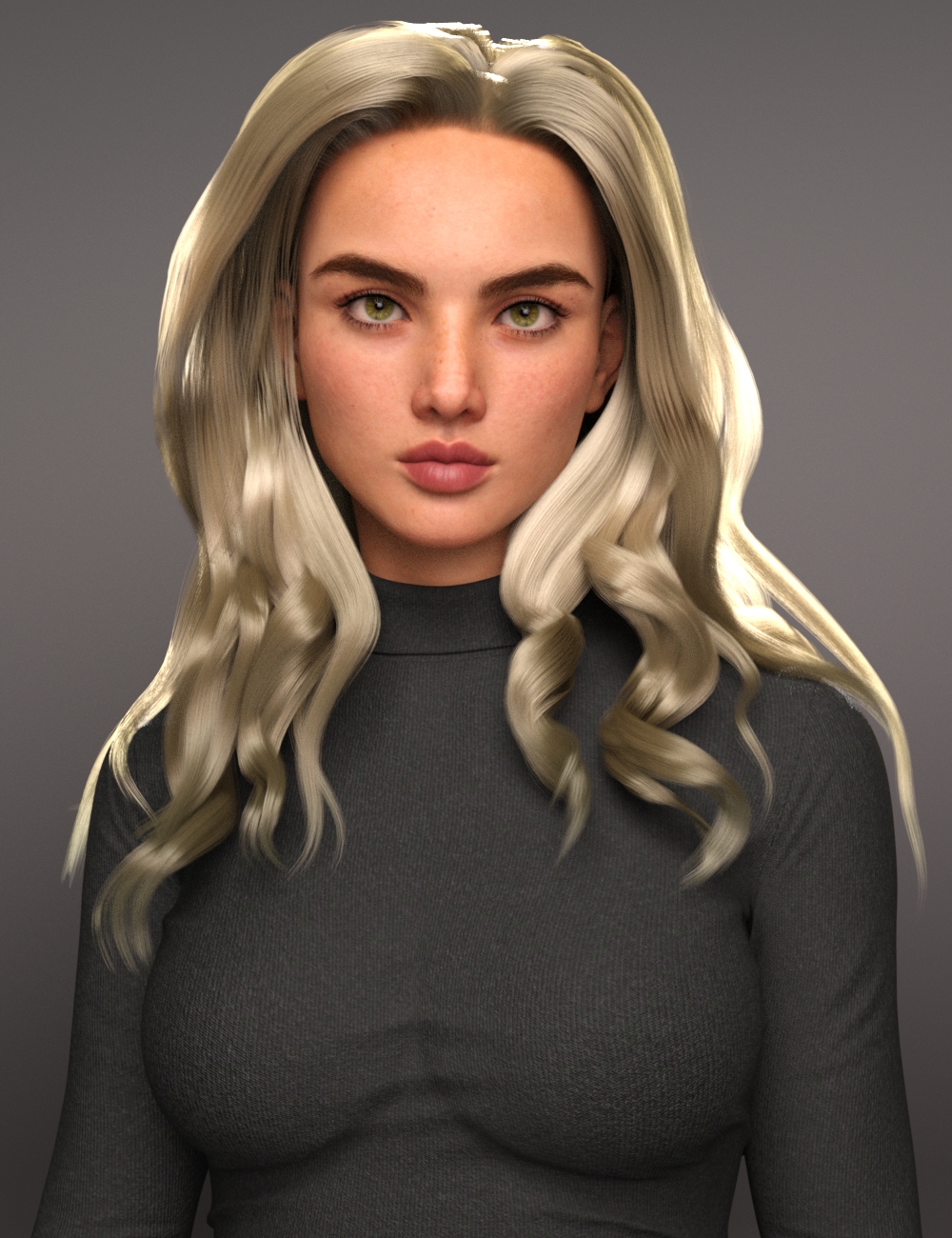 EG Down Jacket and Hair Genesis 9 Bundle | Daz 3D