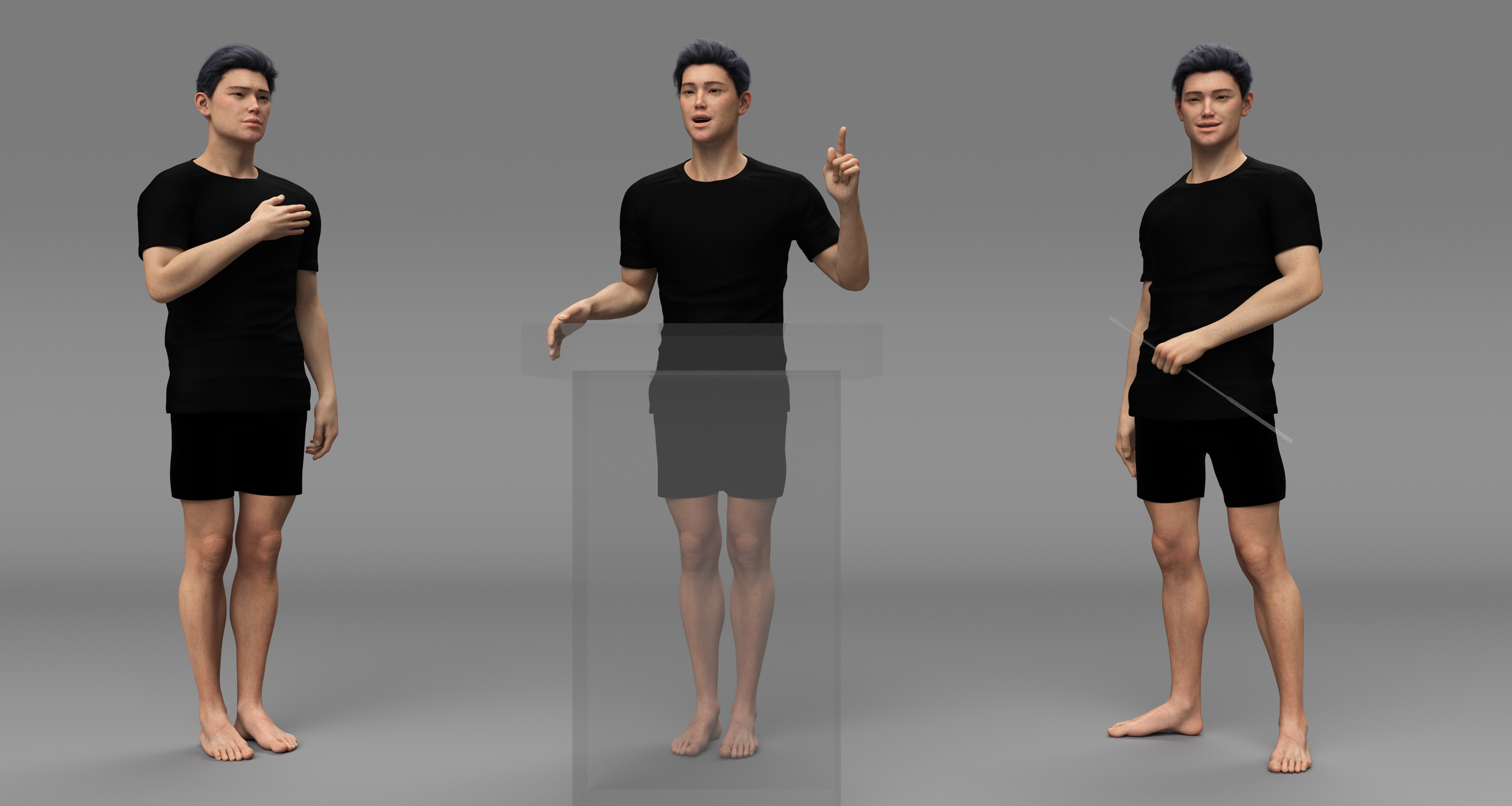 Power Legacy Poses For Genesis 9 and Genesis 8 Male | Daz 3D