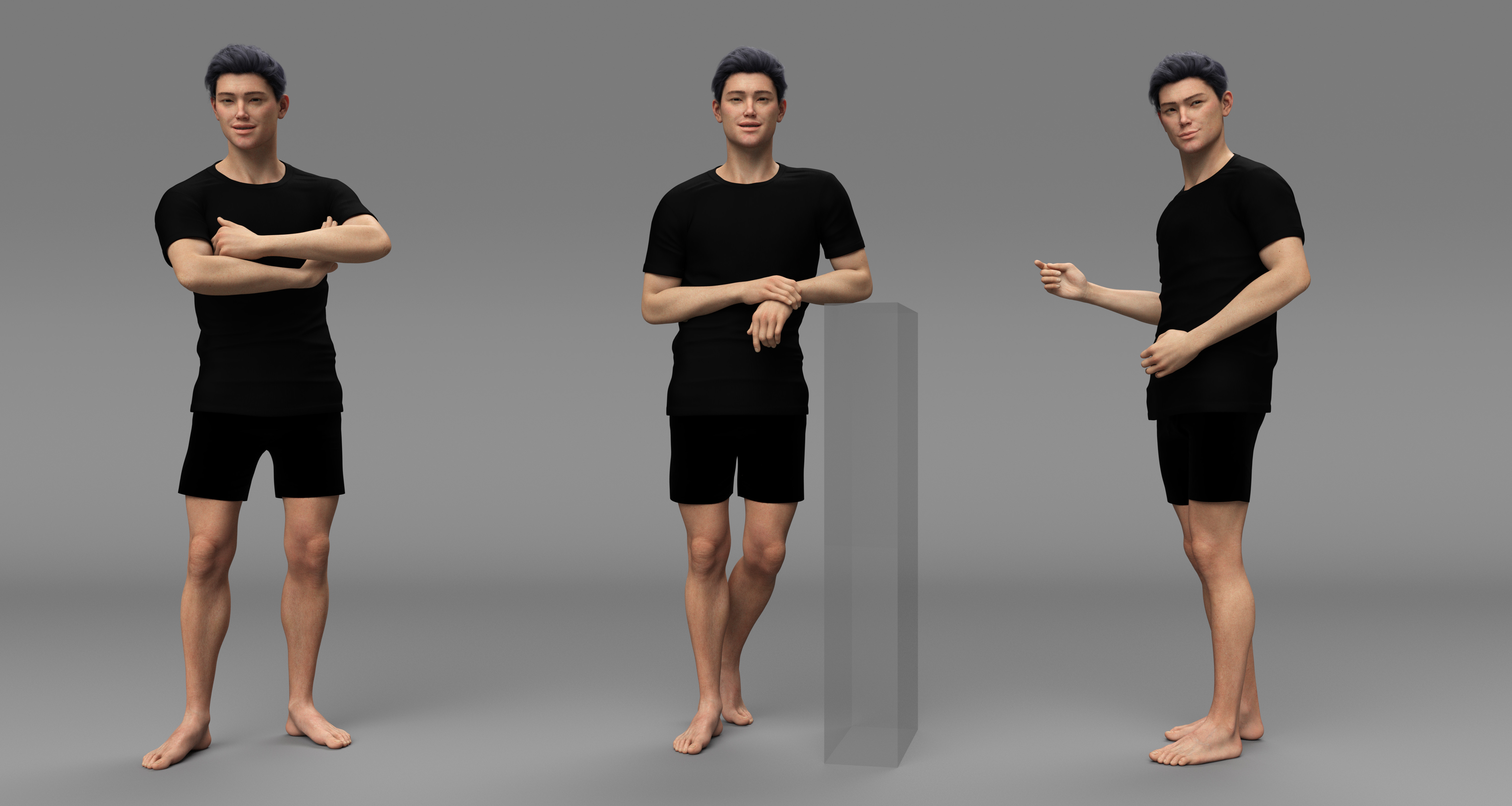 Power Legacy Poses For Genesis 9 and Genesis 8 Male | Daz 3D