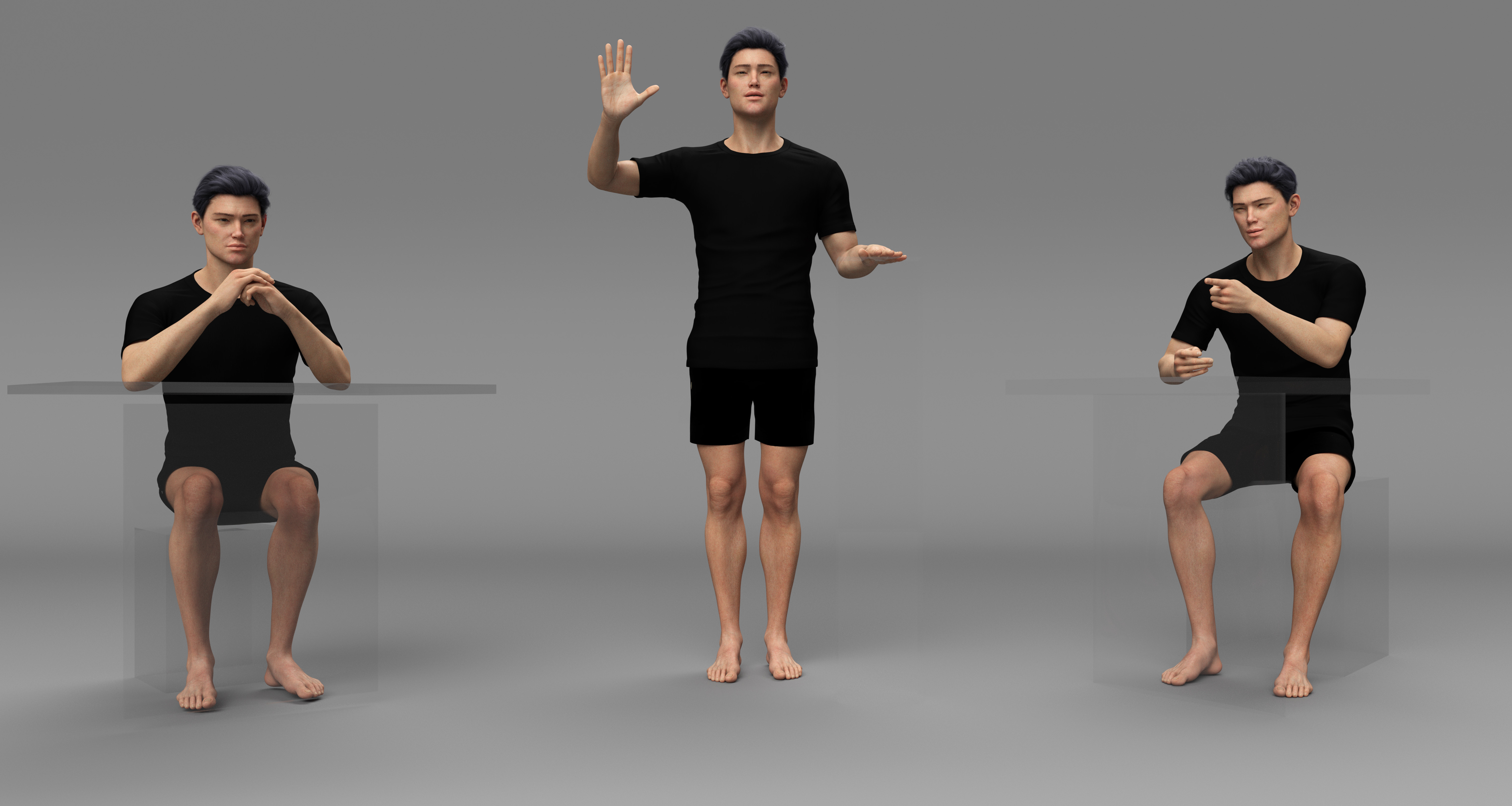 Power Legacy Poses For Genesis 9 and Genesis 8 Male | Daz 3D