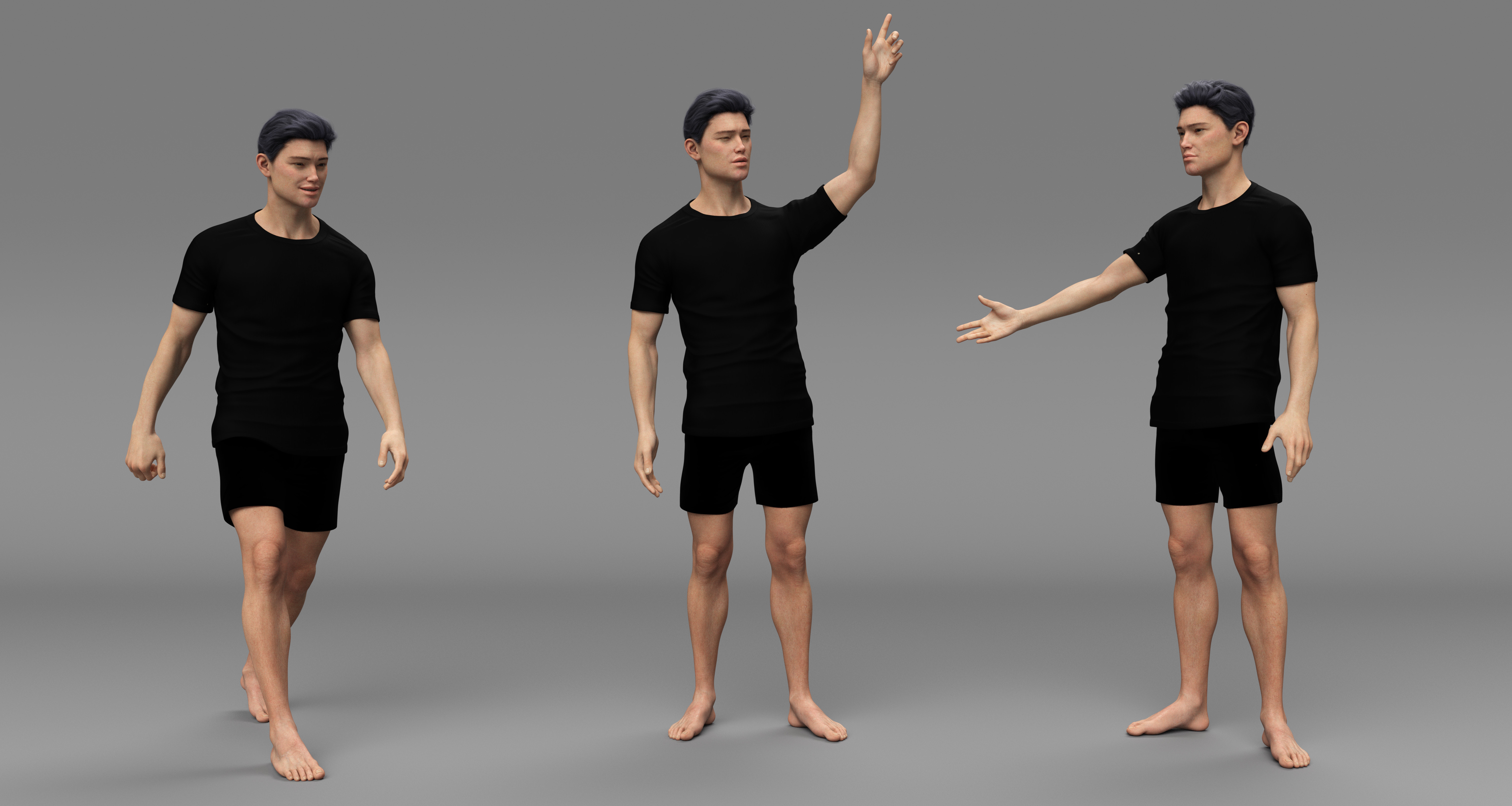 Power Legacy Poses For Genesis 9 and Genesis 8 Male | Daz 3D