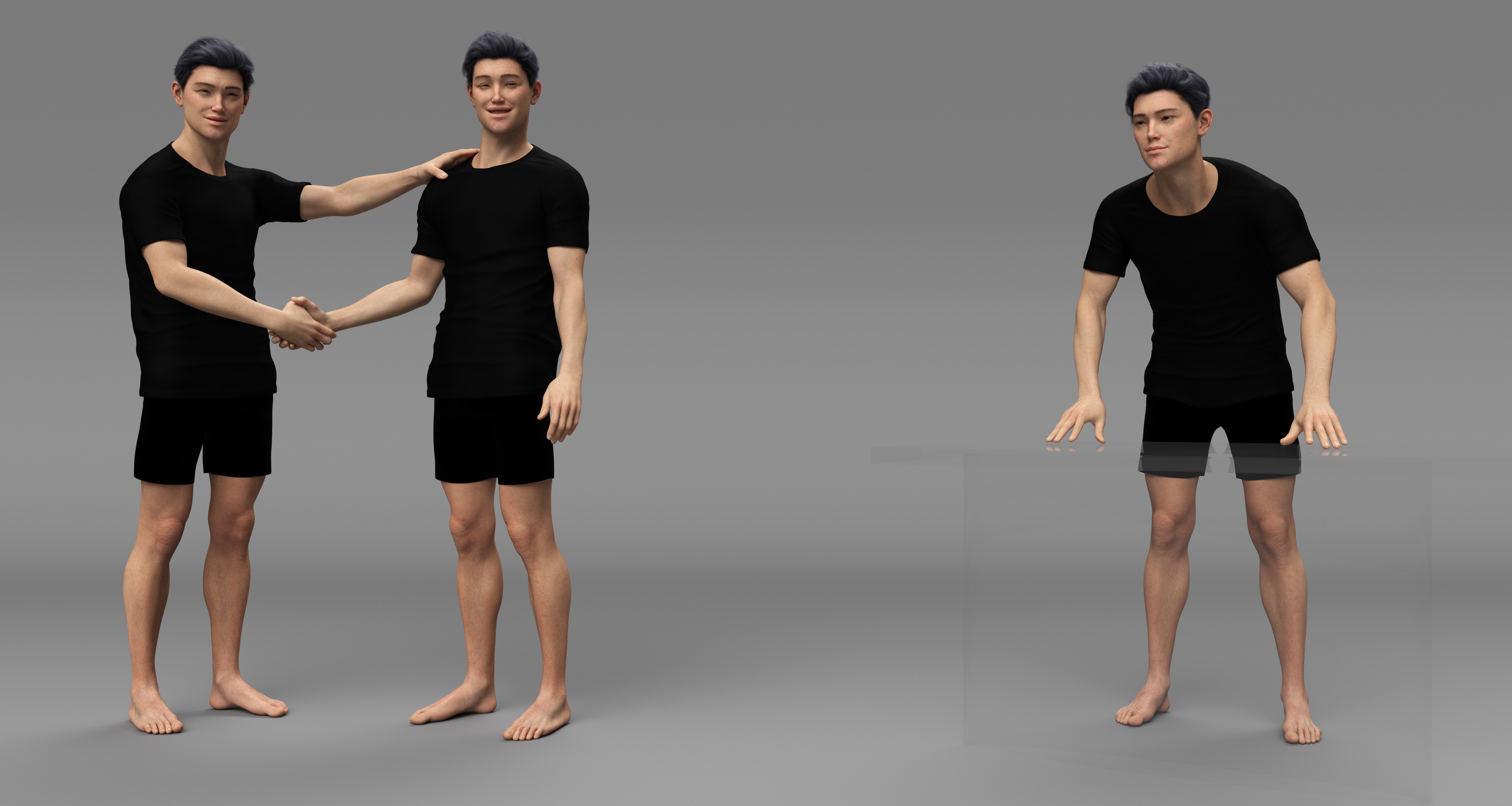 Power Legacy Poses For Genesis 9 and Genesis 8 Male | Daz 3D
