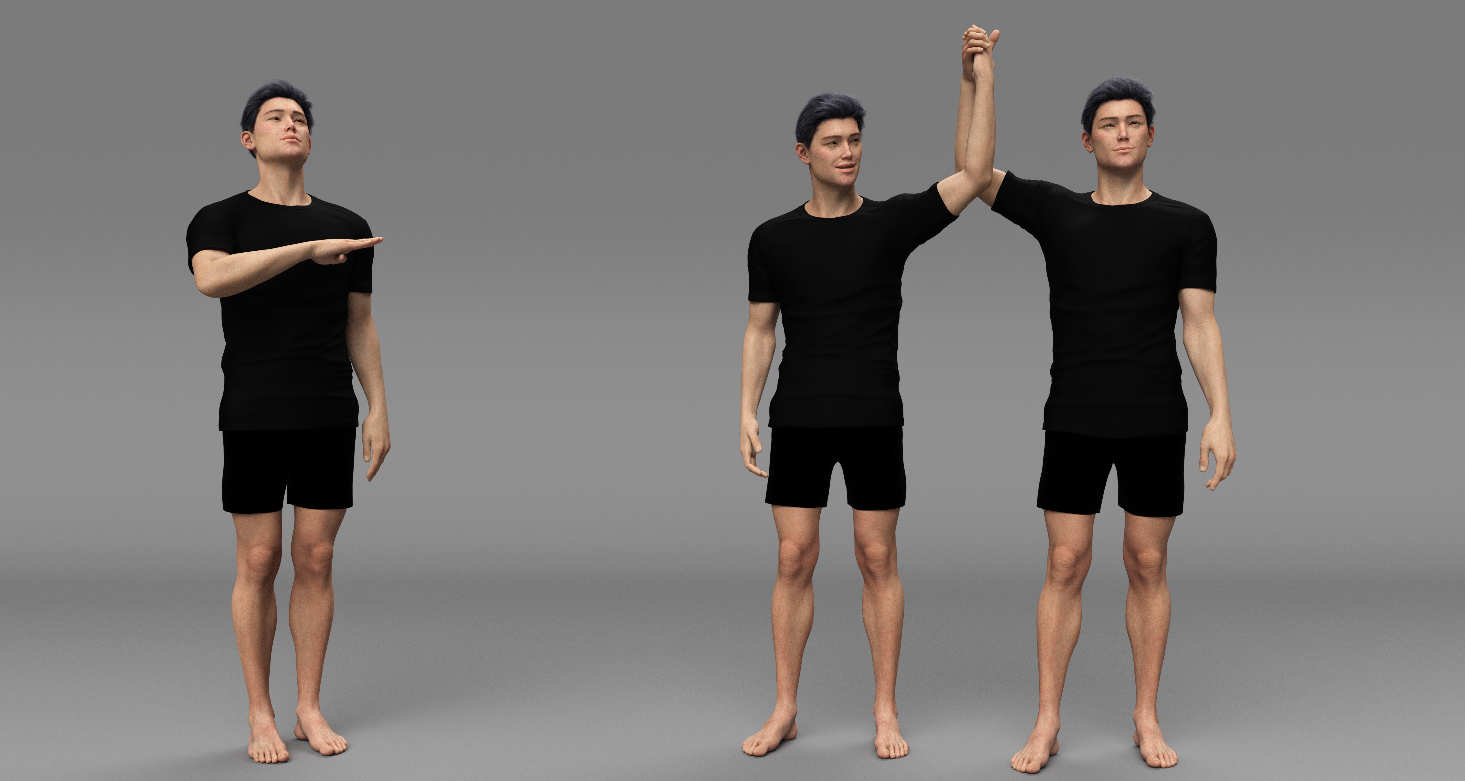 Power Legacy Poses For Genesis 9 and Genesis 8 Male | Daz 3D
