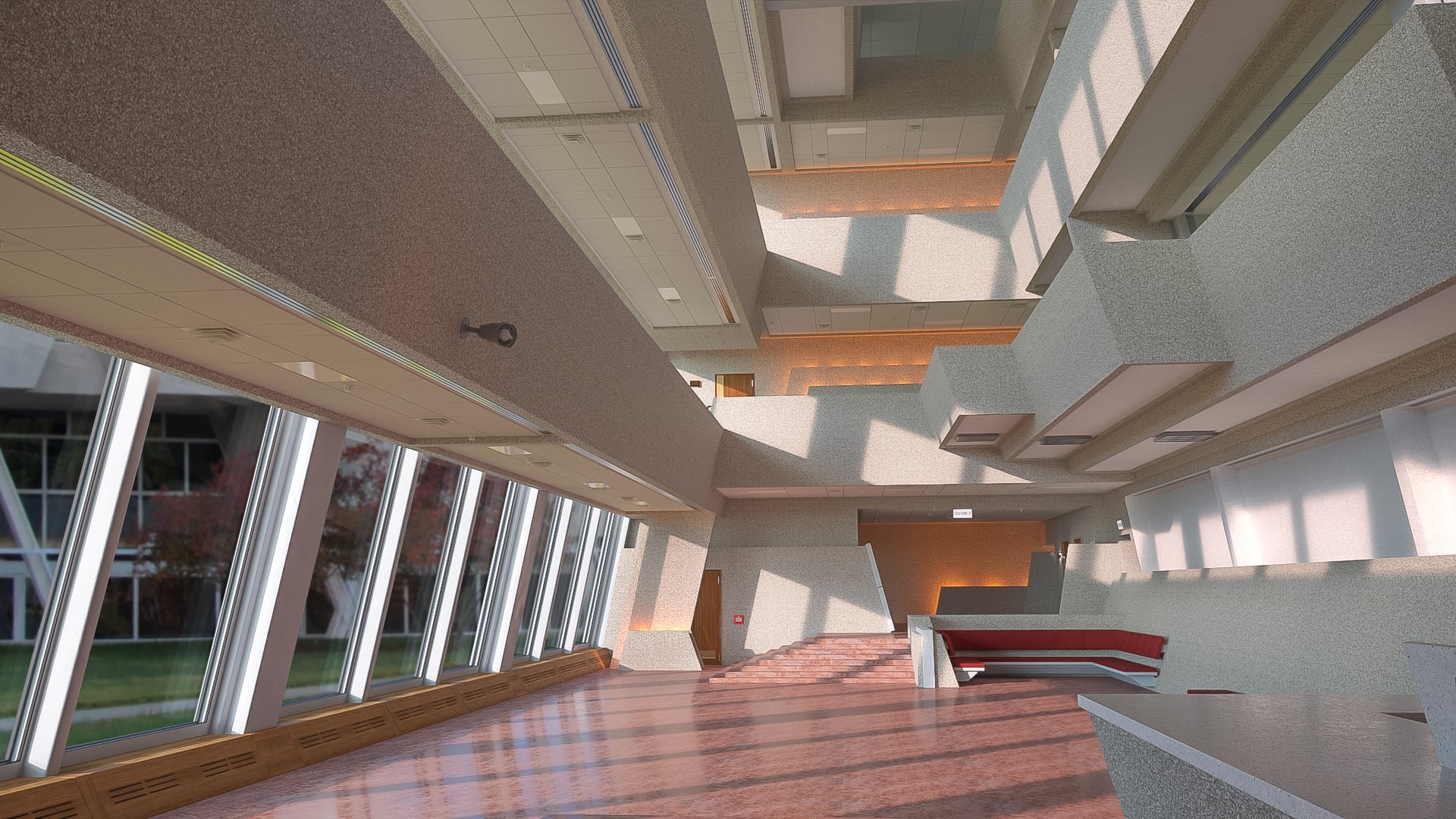 SE Futuristic Hall | Daz 3D