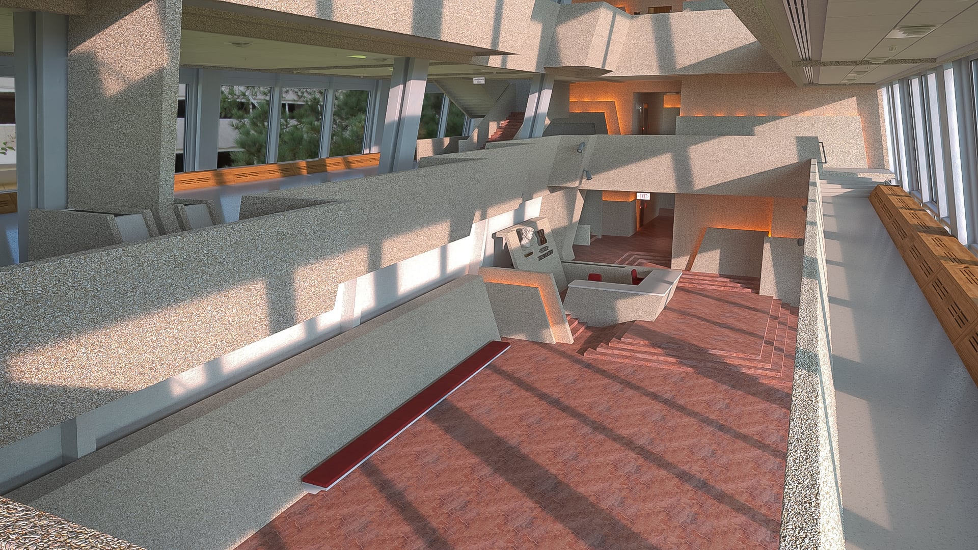 SE Futuristic Hall | Daz 3D