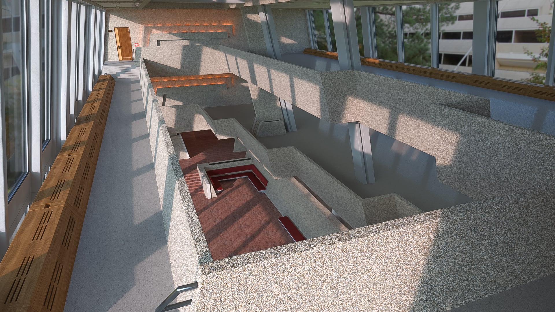 SE Futuristic Hall | Daz 3D