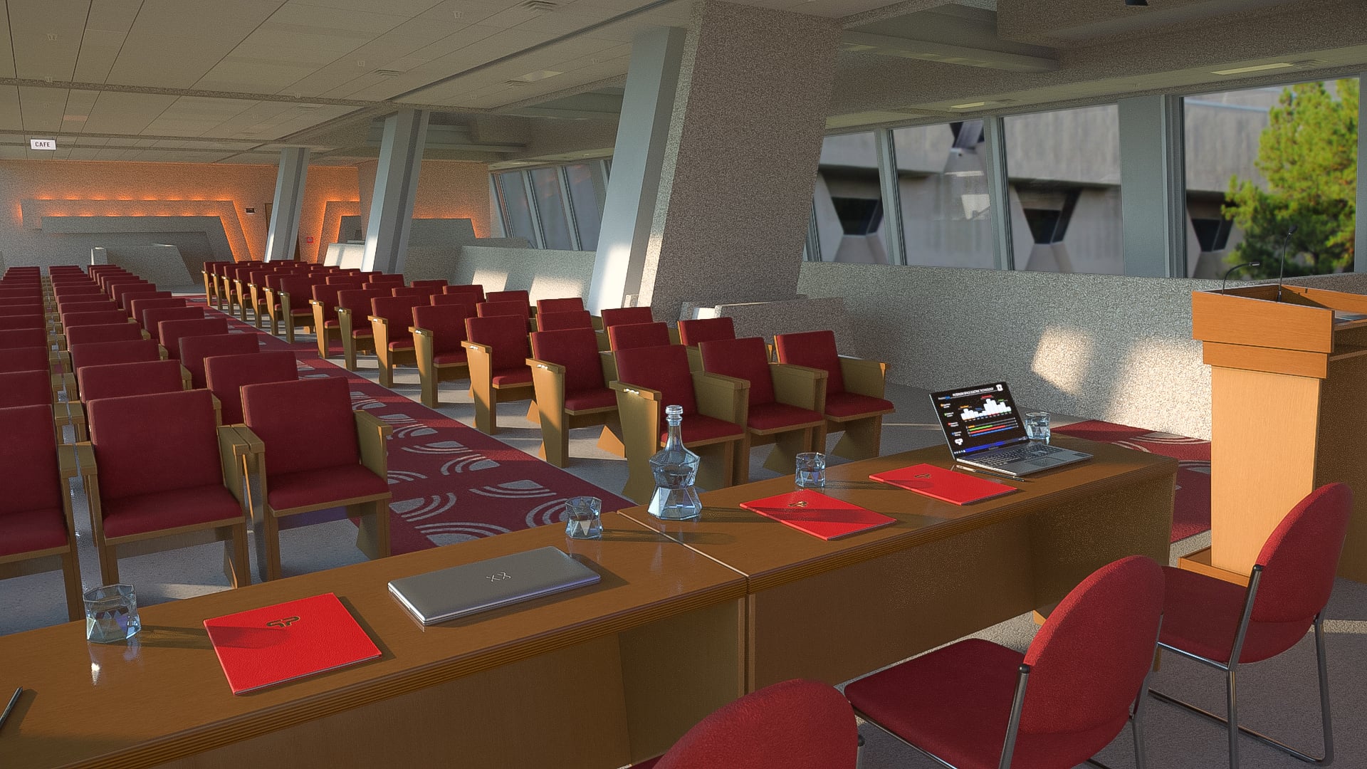 SE Futuristic Hall Props | Daz 3D