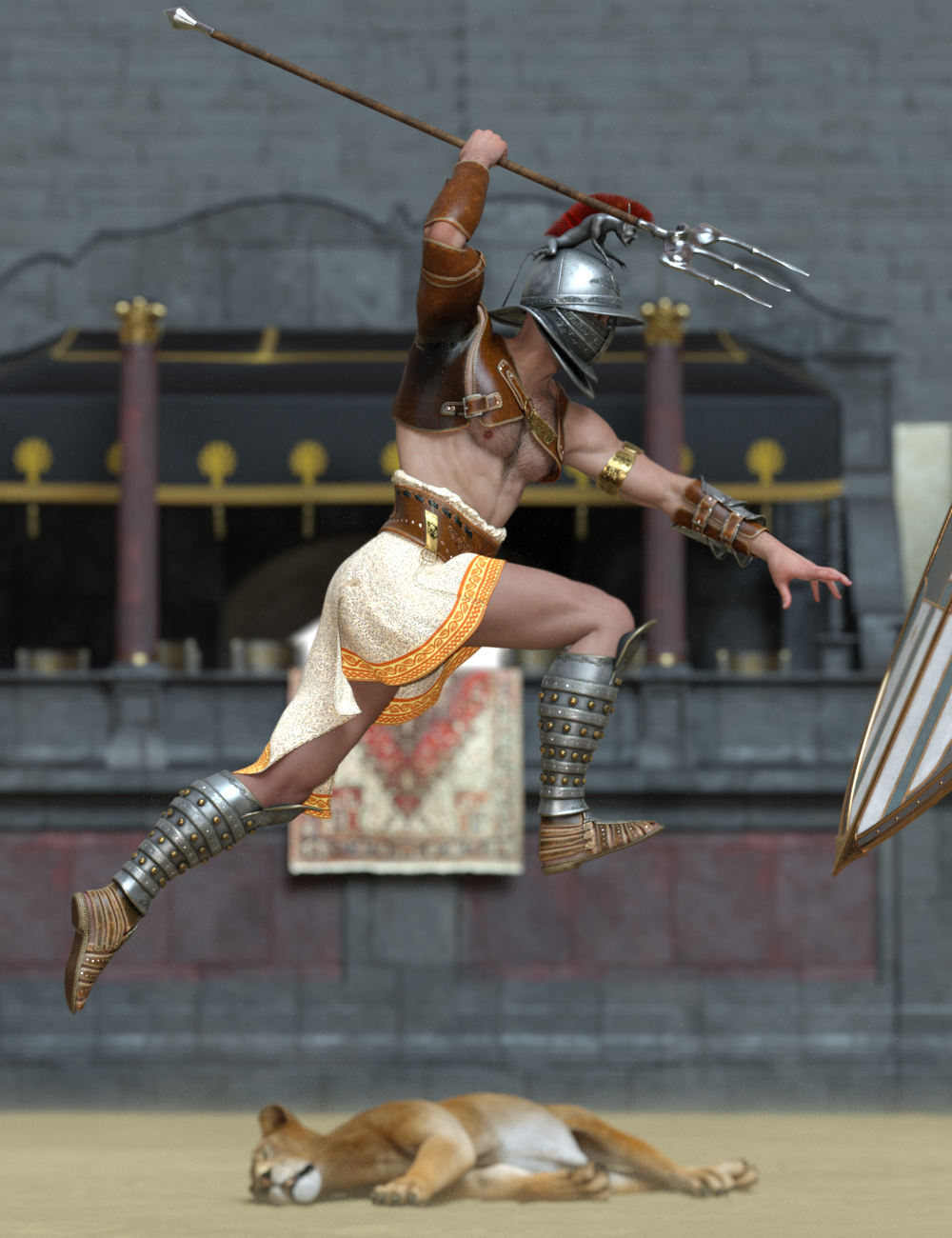 Titus Maximus Poses for Genesis 9 Base | Daz 3D