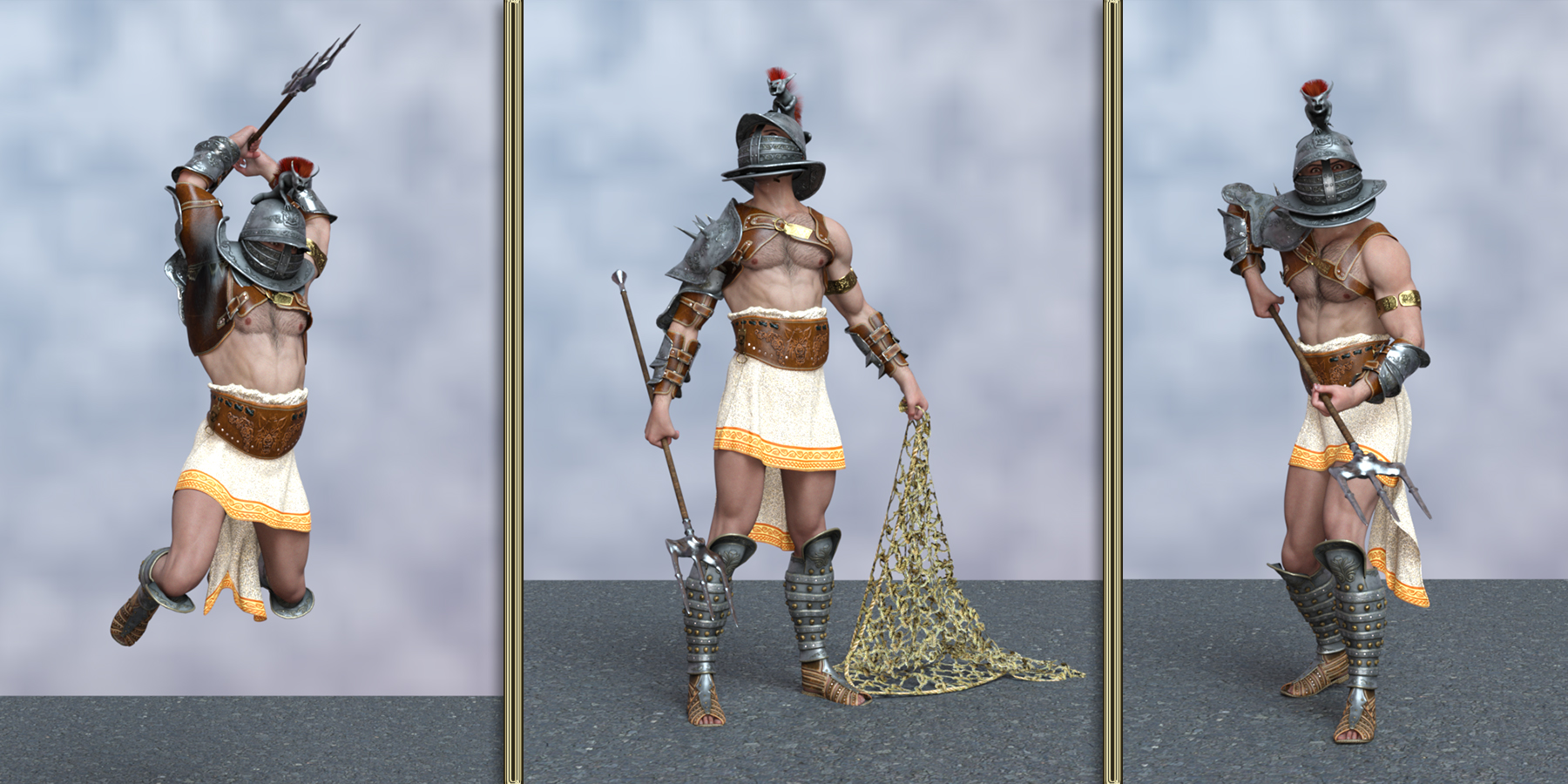 Titus Maximus Poses for Genesis 9 Base | Daz 3D