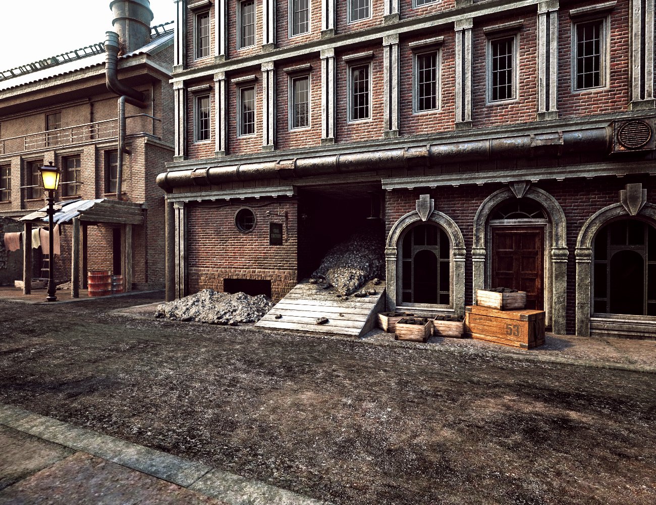 XI Old British Factory | Daz 3D