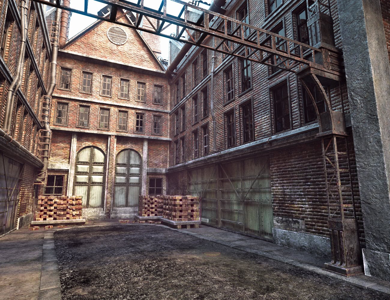 XI Old British Factory | Daz 3D