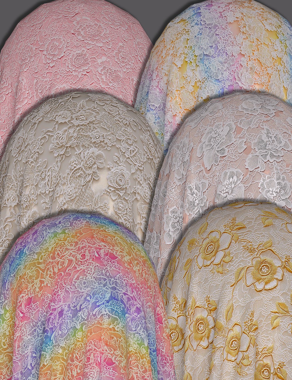 Lovely Lace Shader MR | Daz 3D