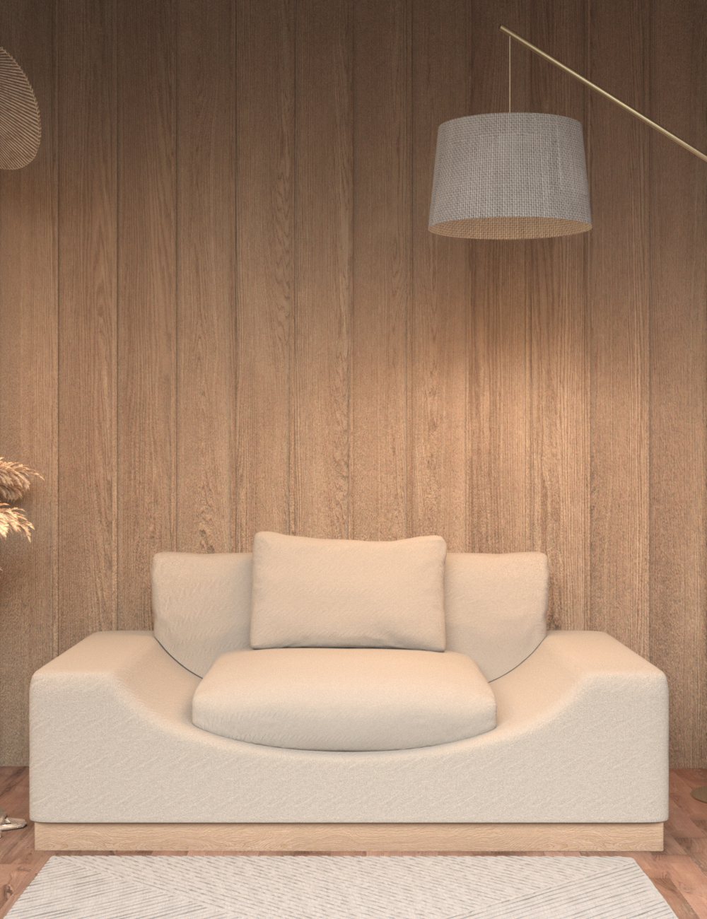 Cosy Wood Vignette | Daz 3D