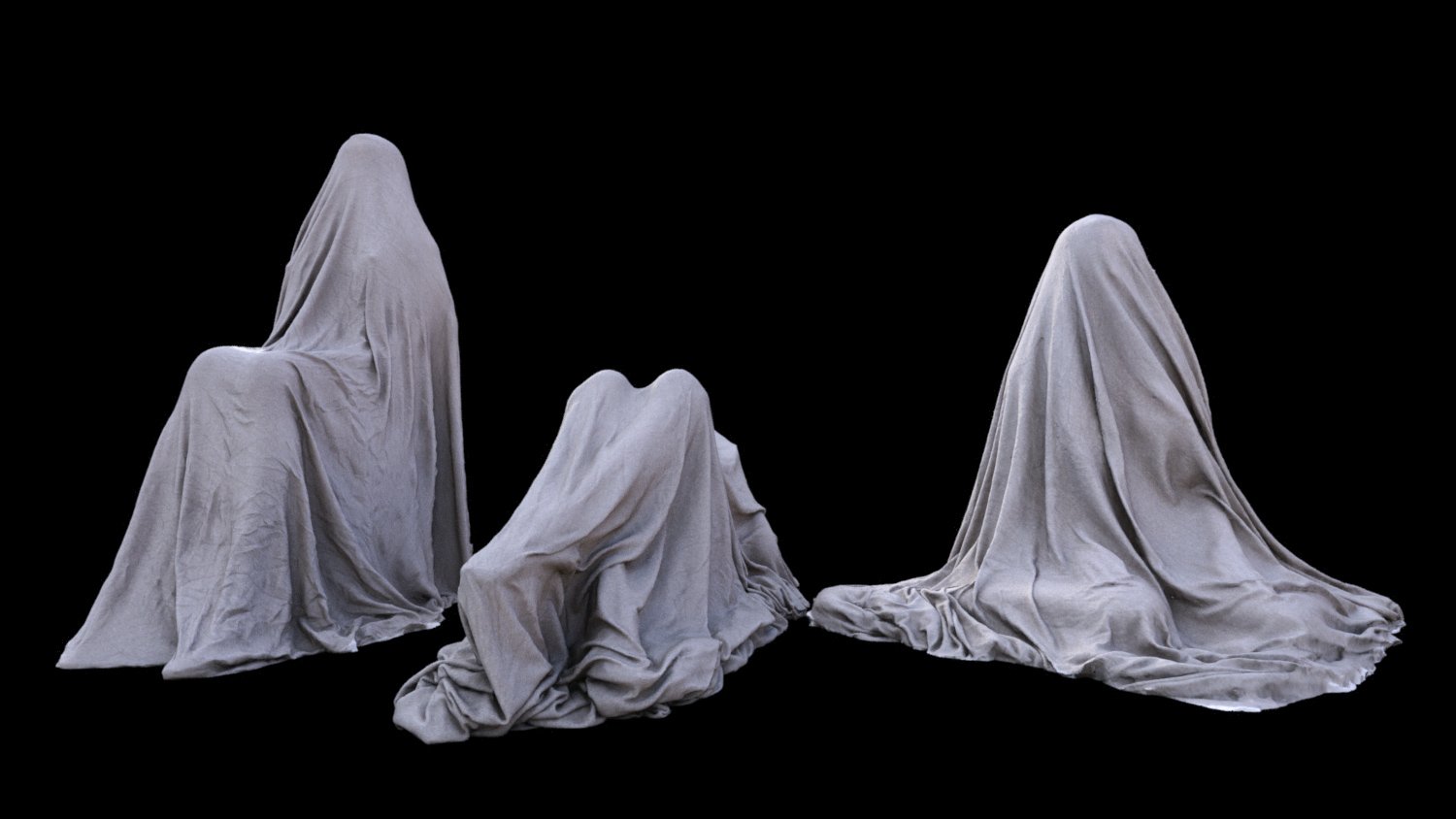 Draped Ghosts | Daz 3D