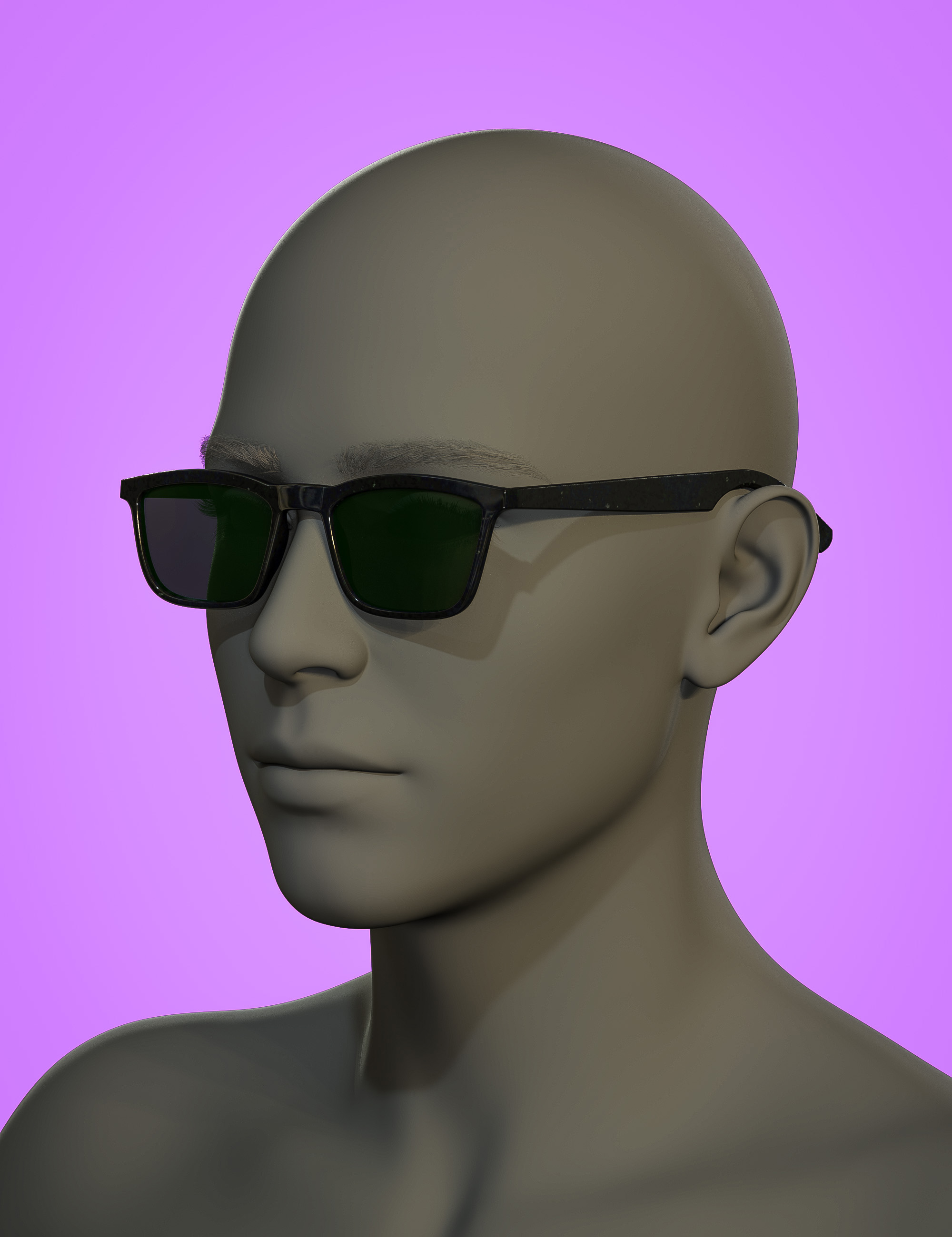 BW Lucas Everyday Glasses For Genesis 9 | Daz 3D
