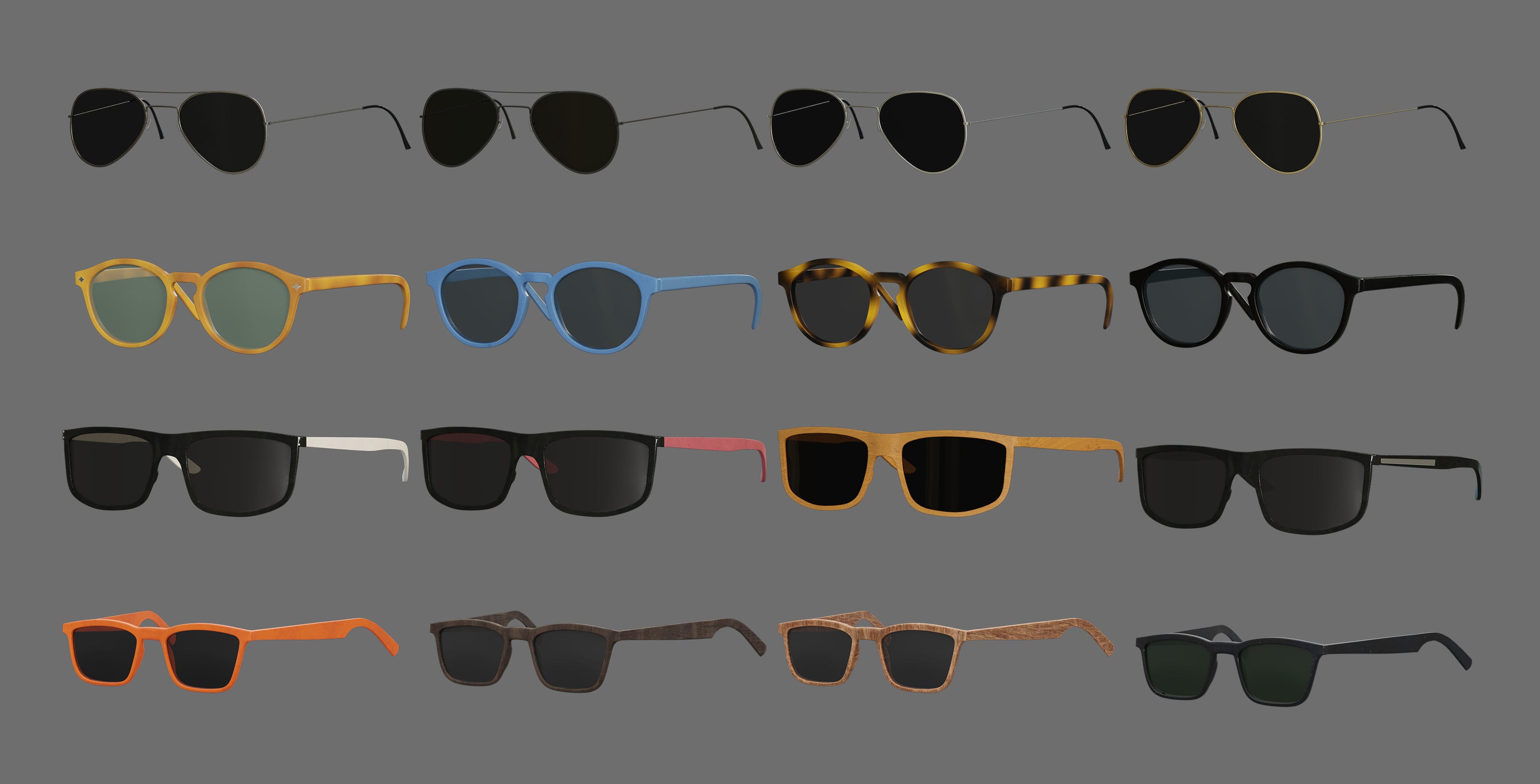 BW Lucas Everyday Glasses For Genesis 9 | Daz 3D