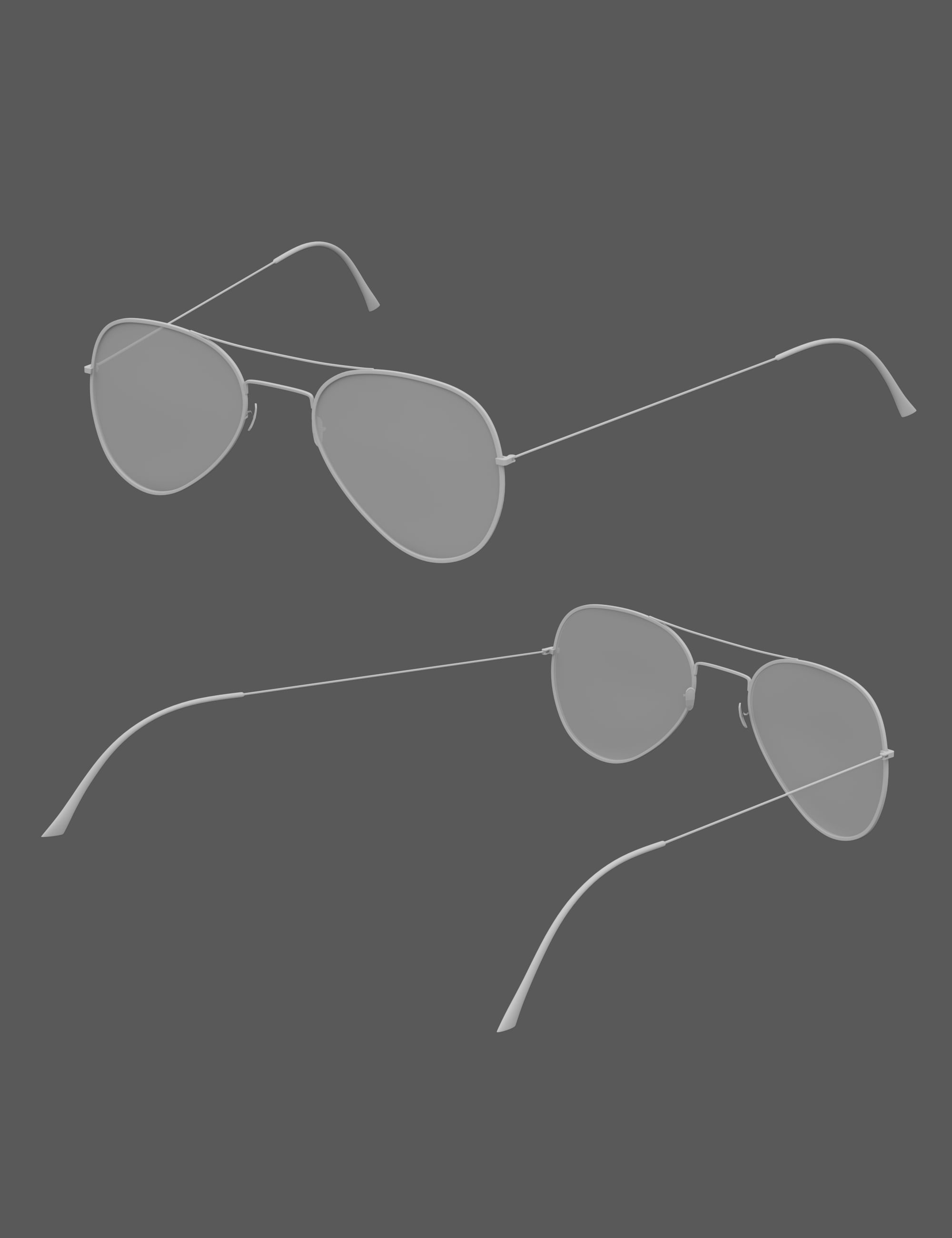BW Lucas Everyday Glasses For Genesis 9 | Daz 3D