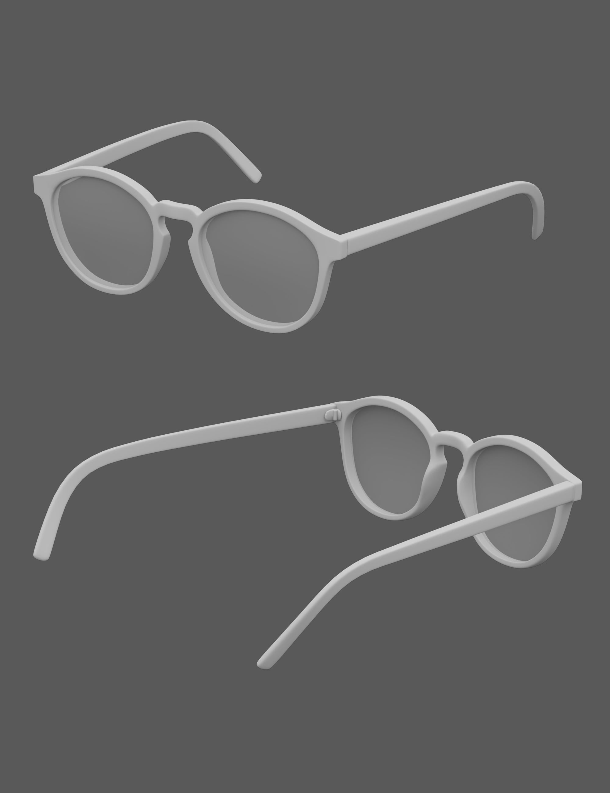 BW Lucas Everyday Glasses For Genesis 9 | Daz 3D